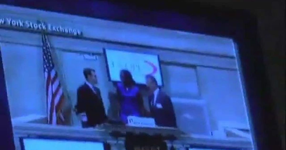 Venus WIlliams Wall Street Opening Bell