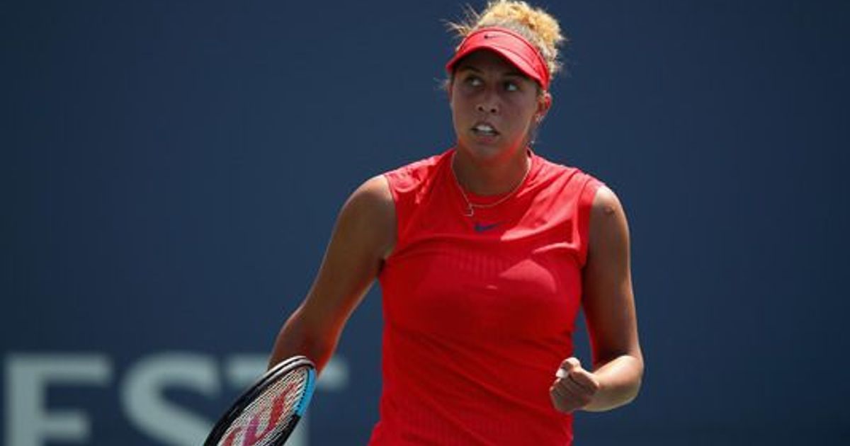Stanford highlights: Madison Keys fights back to defeat Caroline Dolehide