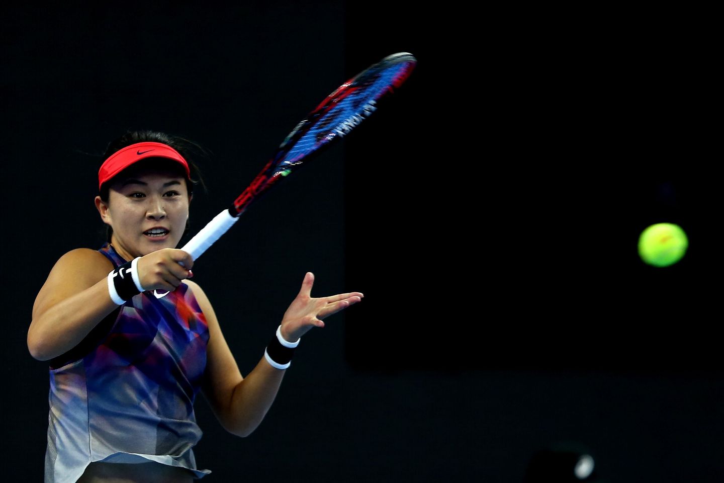 Zhu stuns Kvitova in first round upset at Tianjin Open