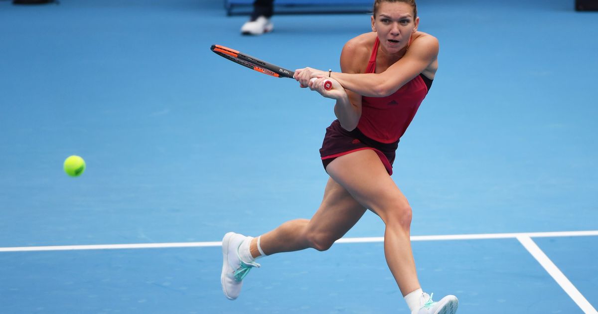 Better eight than never: Watch Halep break her seven-match duck against ...