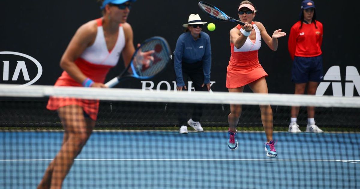 Melichar, Peschke kick off Melbourne doubles with tough win over Maria ...