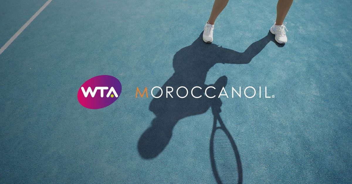 WTA announces global partnership with beauty brand Moroccanoil®