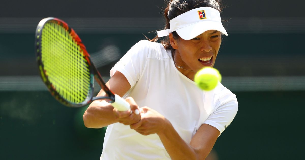 Hsieh saves match point, shocks Halep at Wimbledon