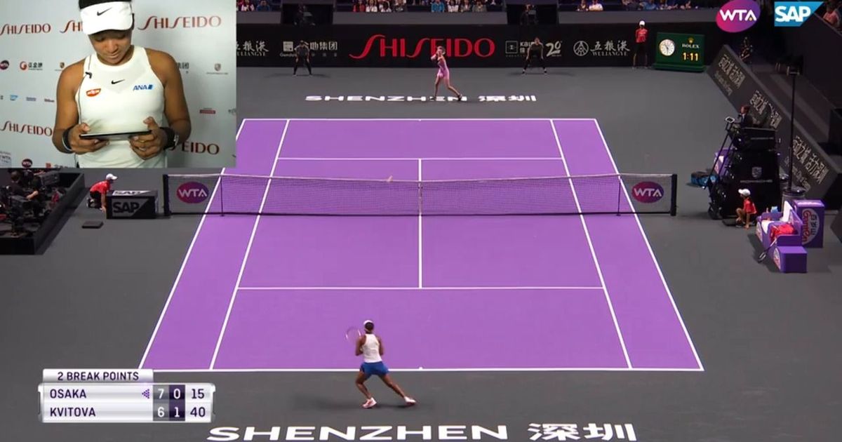 2019 WTA Finals My Performance: Osaka defeats Kvitova