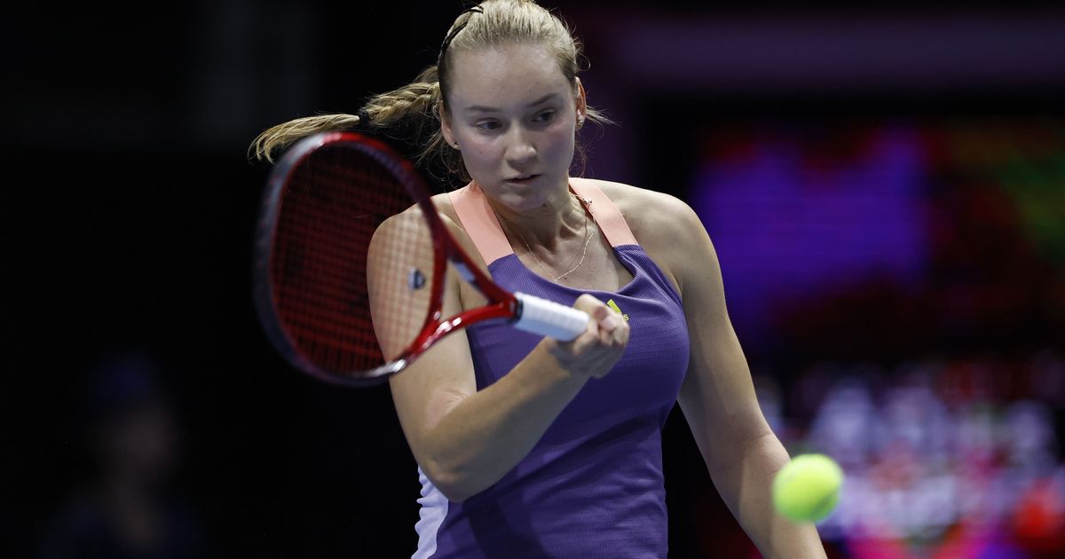 Rybakina advances to biggest final in St. Petersburg