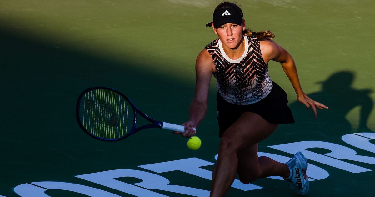 Juvan edges Krunic in two-day all-court clash to reach first WTA QF ...