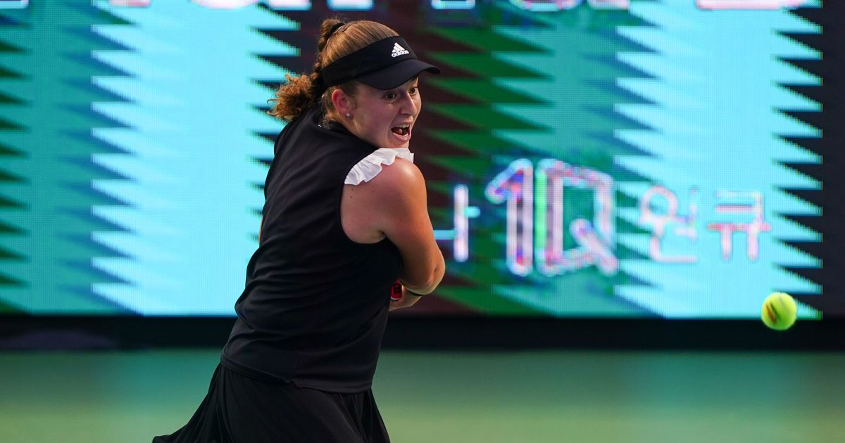 Seoul: Ostapenko saves match point, escapes Gasanova to reach QF