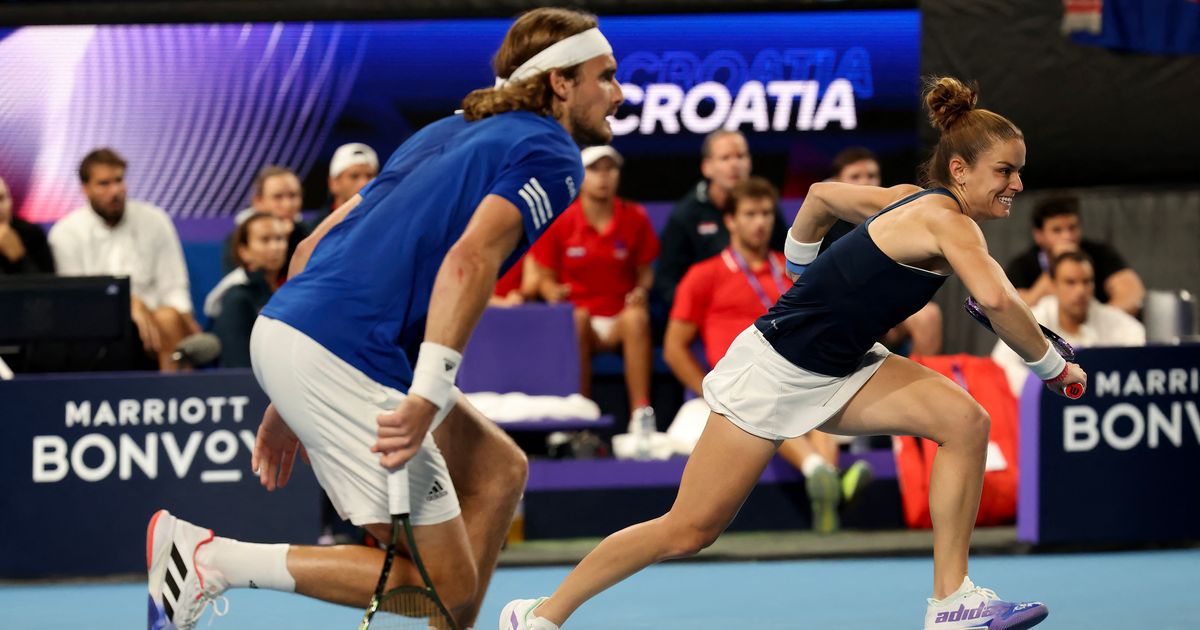Mixed doubles is serious business at the United Cup