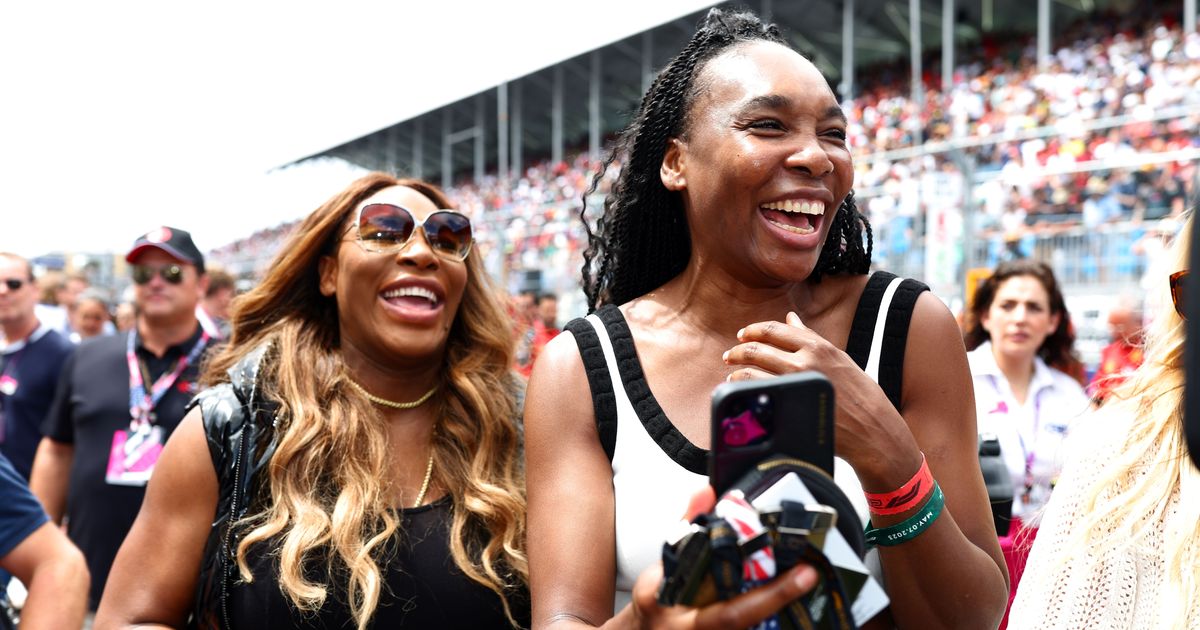 Serena and Venus join del Potro, Federer and Sabatini at F1 Miami Grand ...