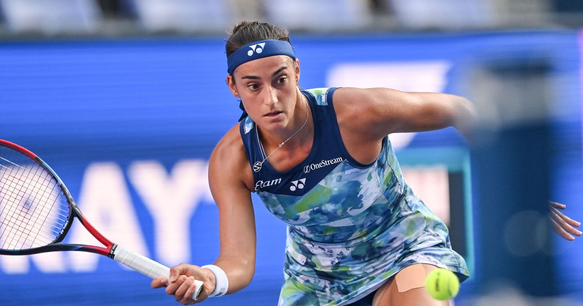 Garcia opens Tokyo campaign with straight-sets win over Kalinina