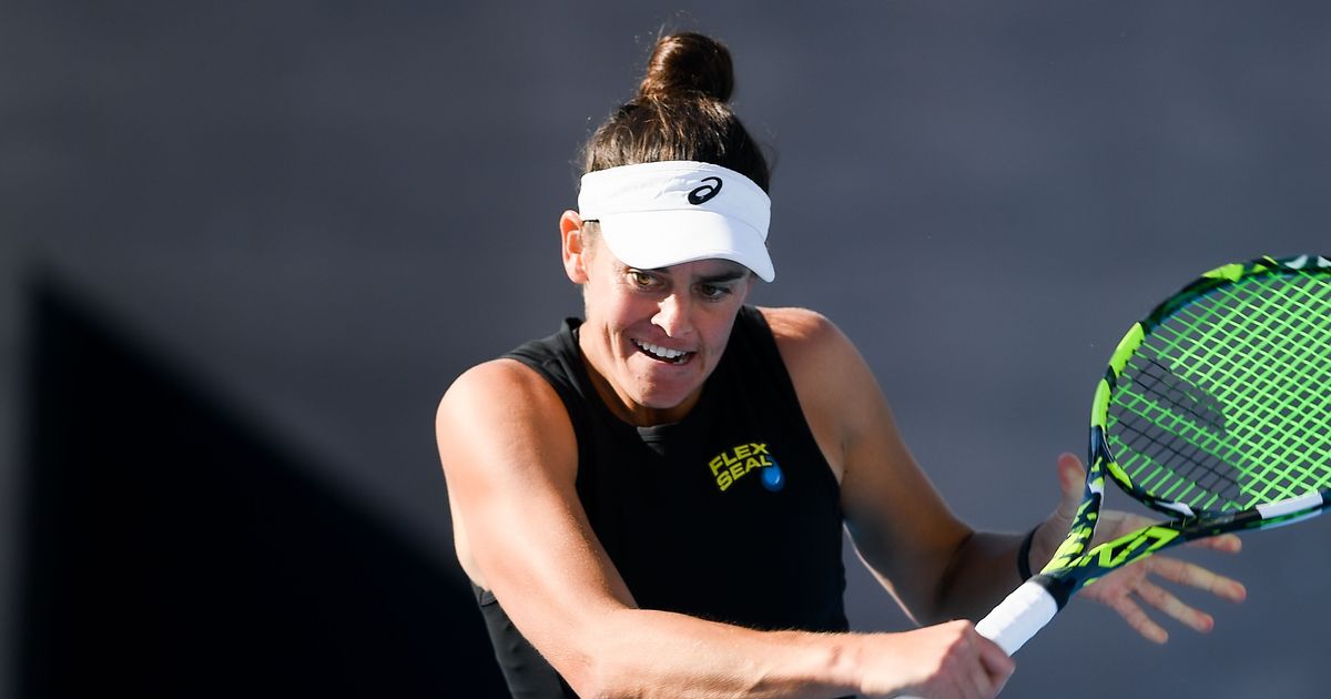 Brady powers past Stearns in Beijing first round