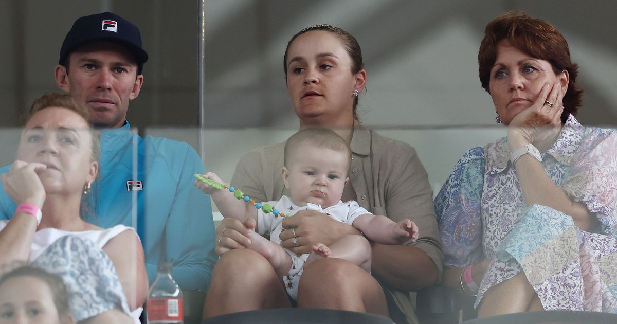 Barty takes in tennis as spectator in Brisbane