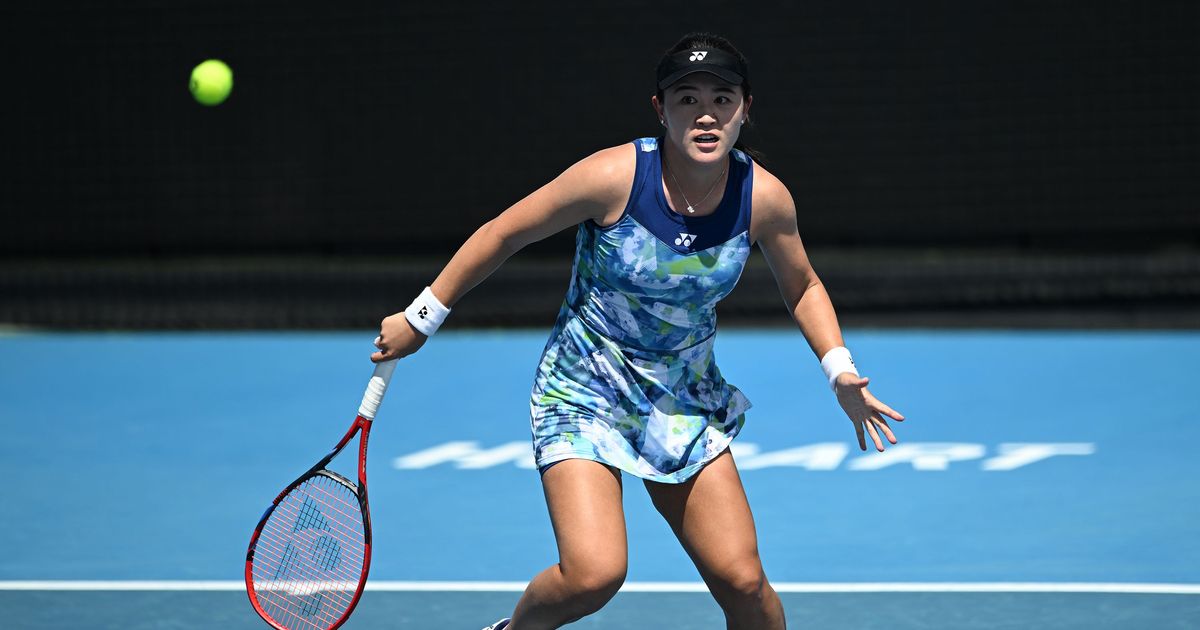 'Sensational point!' Zhu plays cat-and-mouse with Dolehide in Hobart