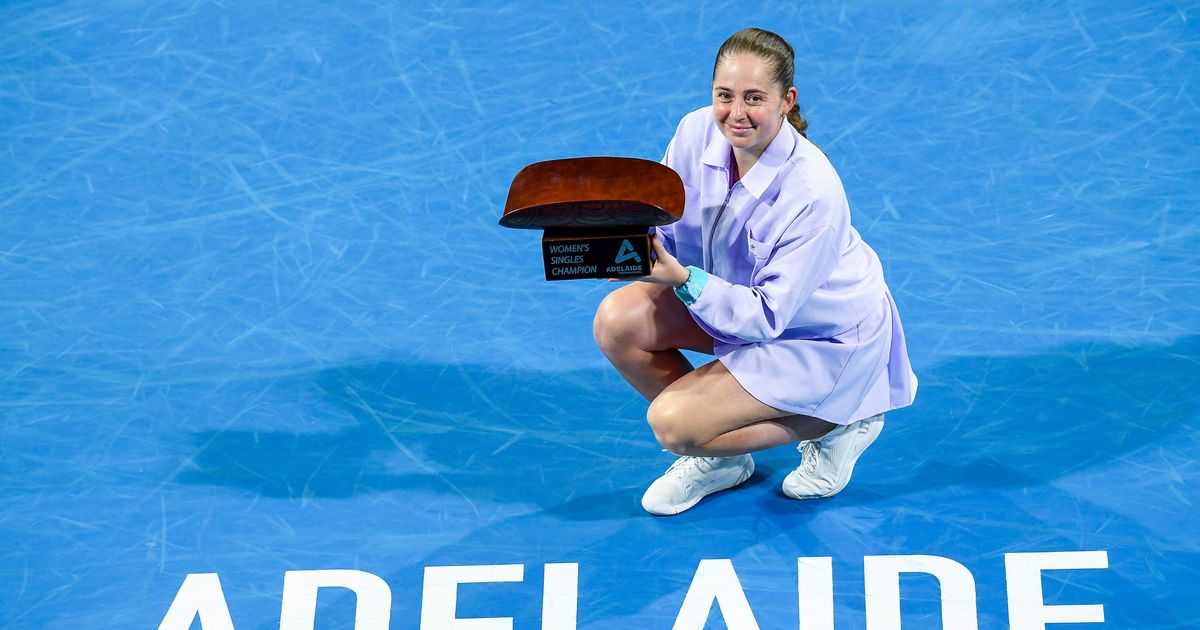 Ostapenko rolls to Adelaide International title; secures Top 10 return