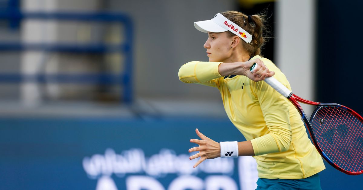 Rybakina fights back to beat Collins; into Abu Dhabi quarterfinals