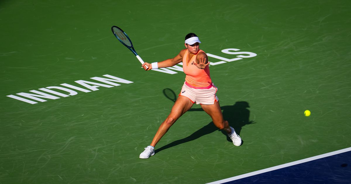 Dolehide knocks out two-time champion Azarenka at Indian Wells