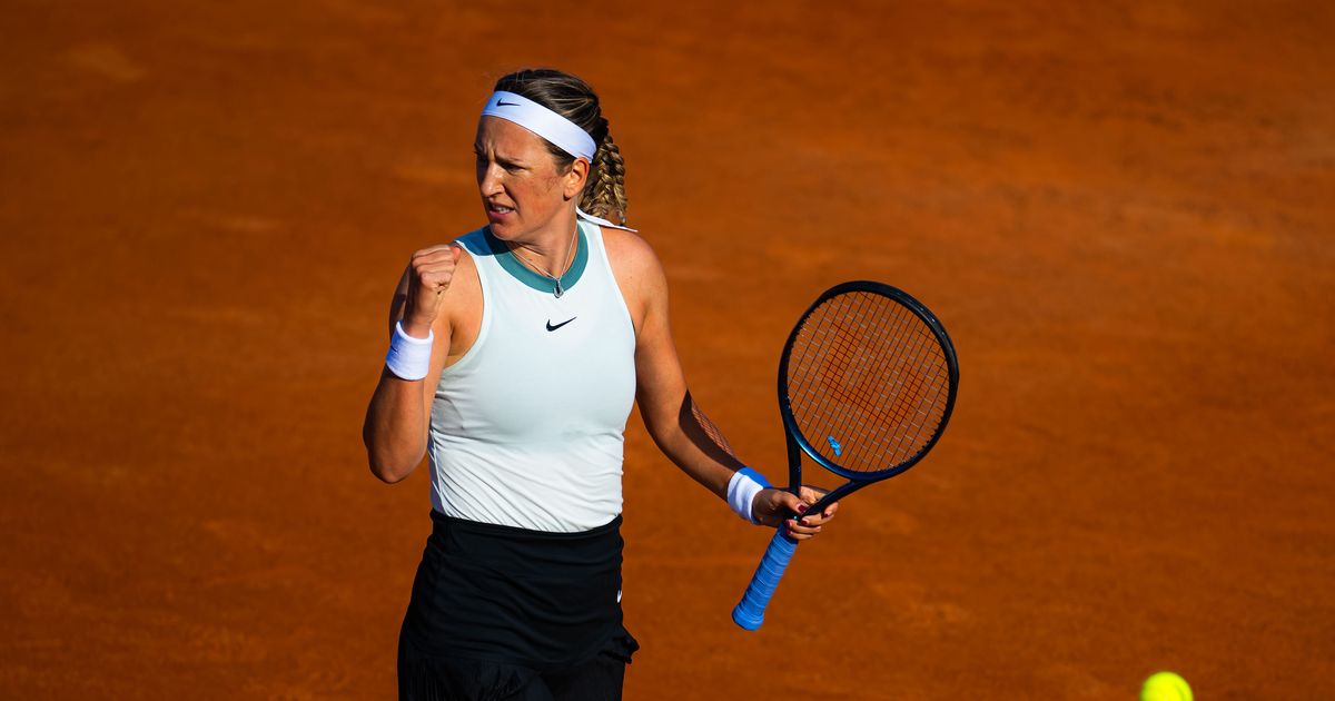 Azarenka outlasts Sherif in Rome third-round thriller
