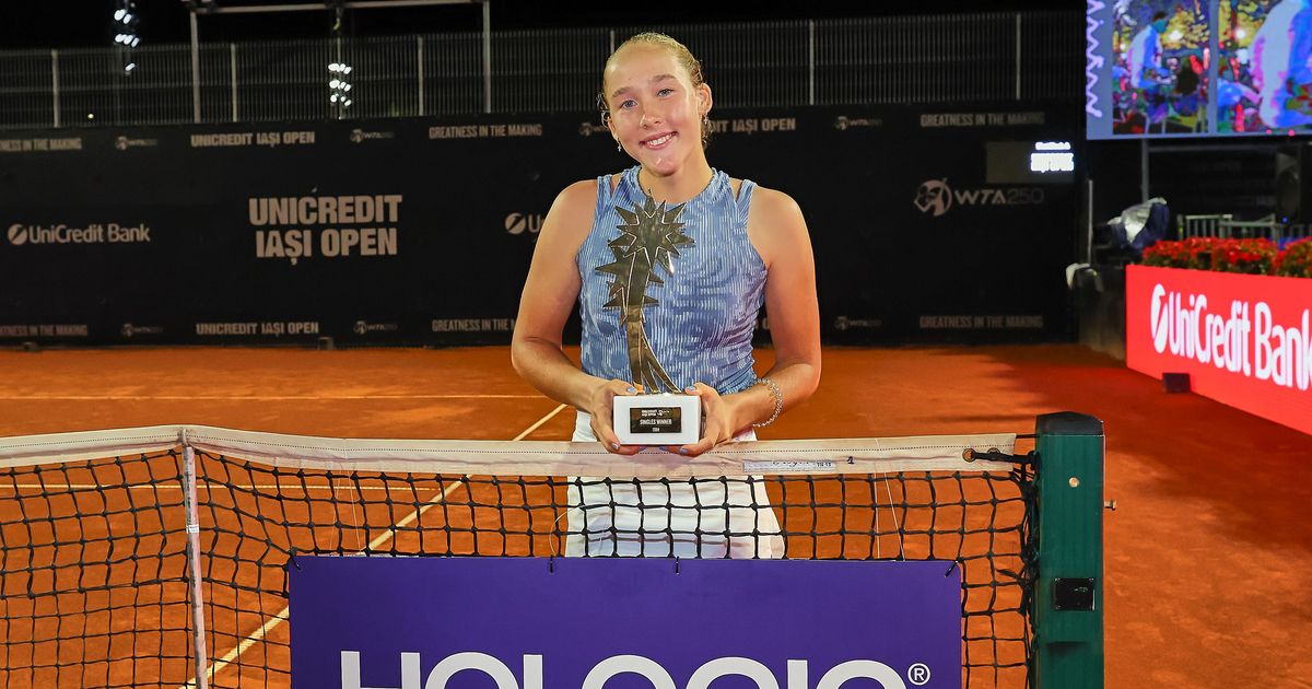 Mirra Andreeva captures first WTA title as Avanesyan retires in Iasi