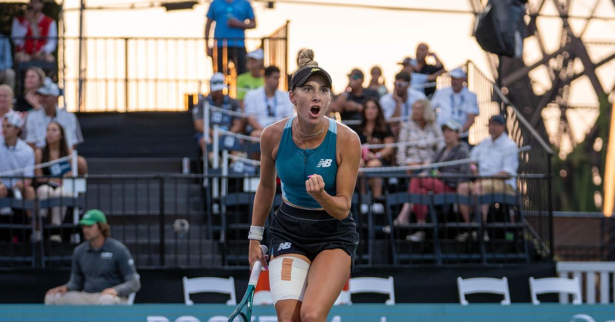 Wild card Kessler rallies past Potapova in Cleveland, makes first WTA final
