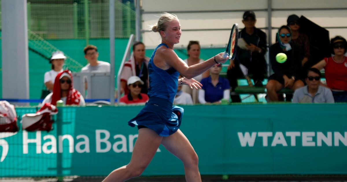 Polina Kudermetova bests Hon, joins sister Veronika in Seoul Round 2