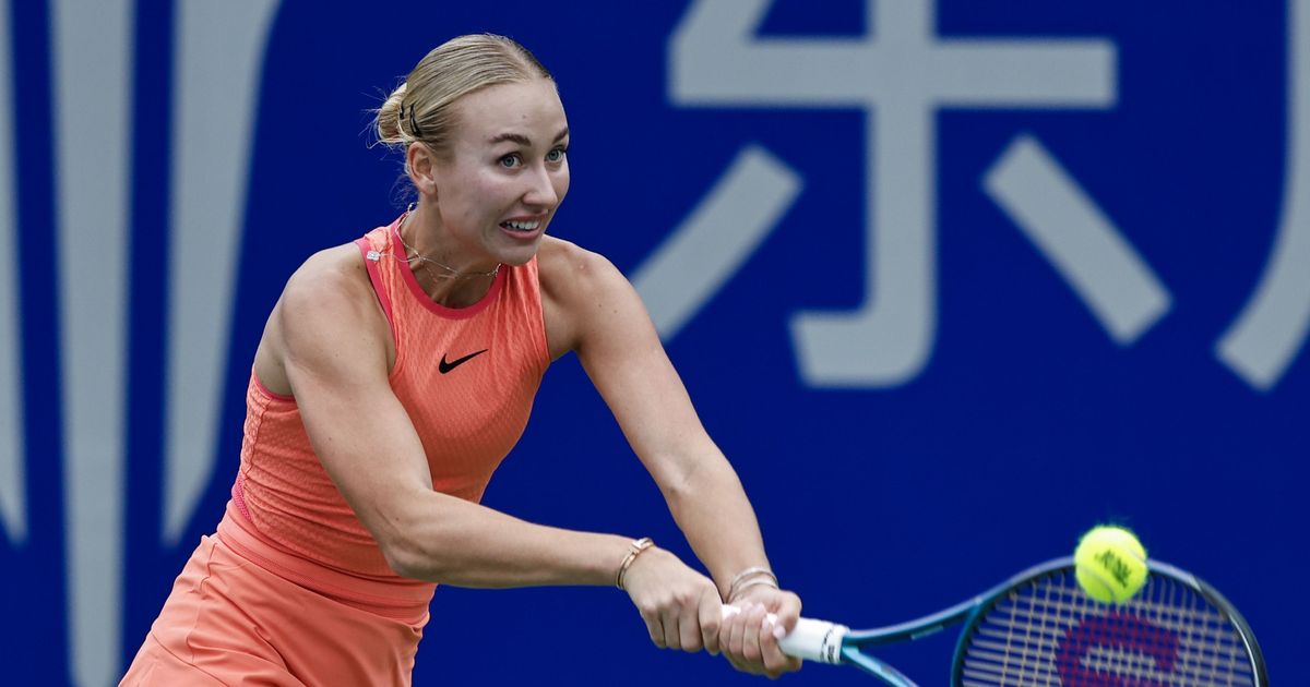 Potapova outlasts Volynets in three-set Wuhan first round