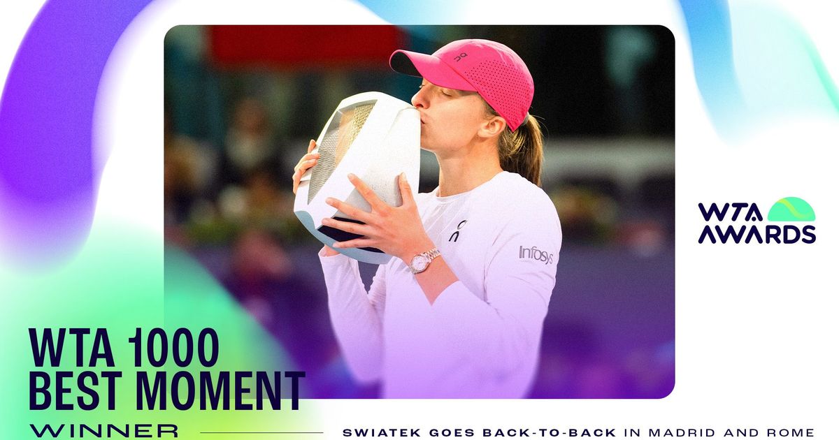 WTA Awards 2024: See who earned your votes