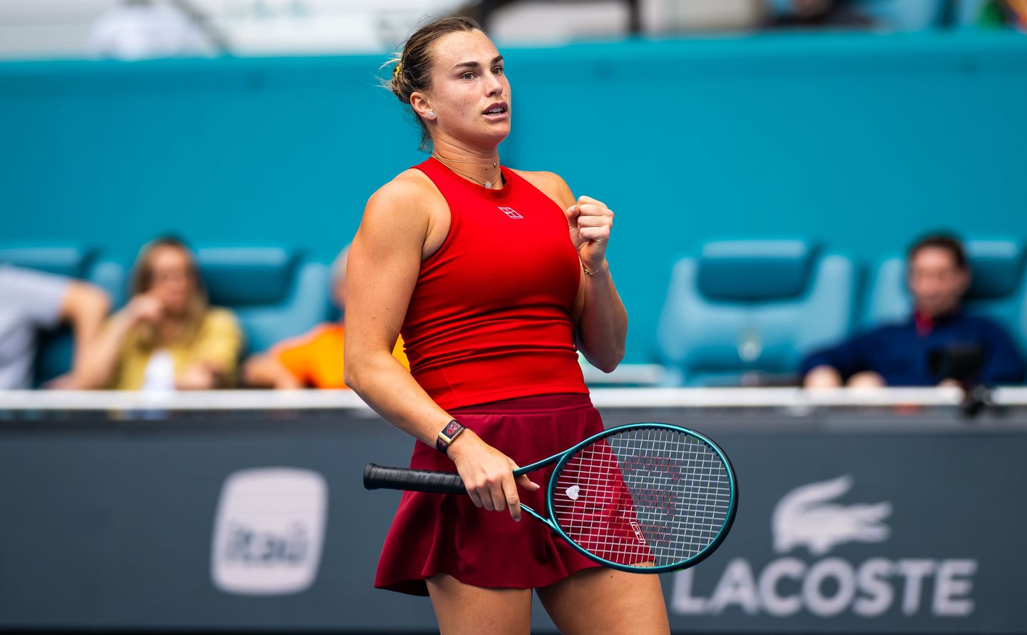 Miami champion Sabalenka up to No. 1 on the PIF Race Leaderboard