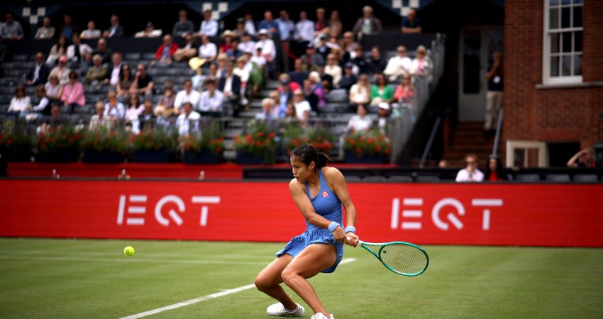 Raducanu cruises at Queen's Club; Eala sets up Jovic rematch