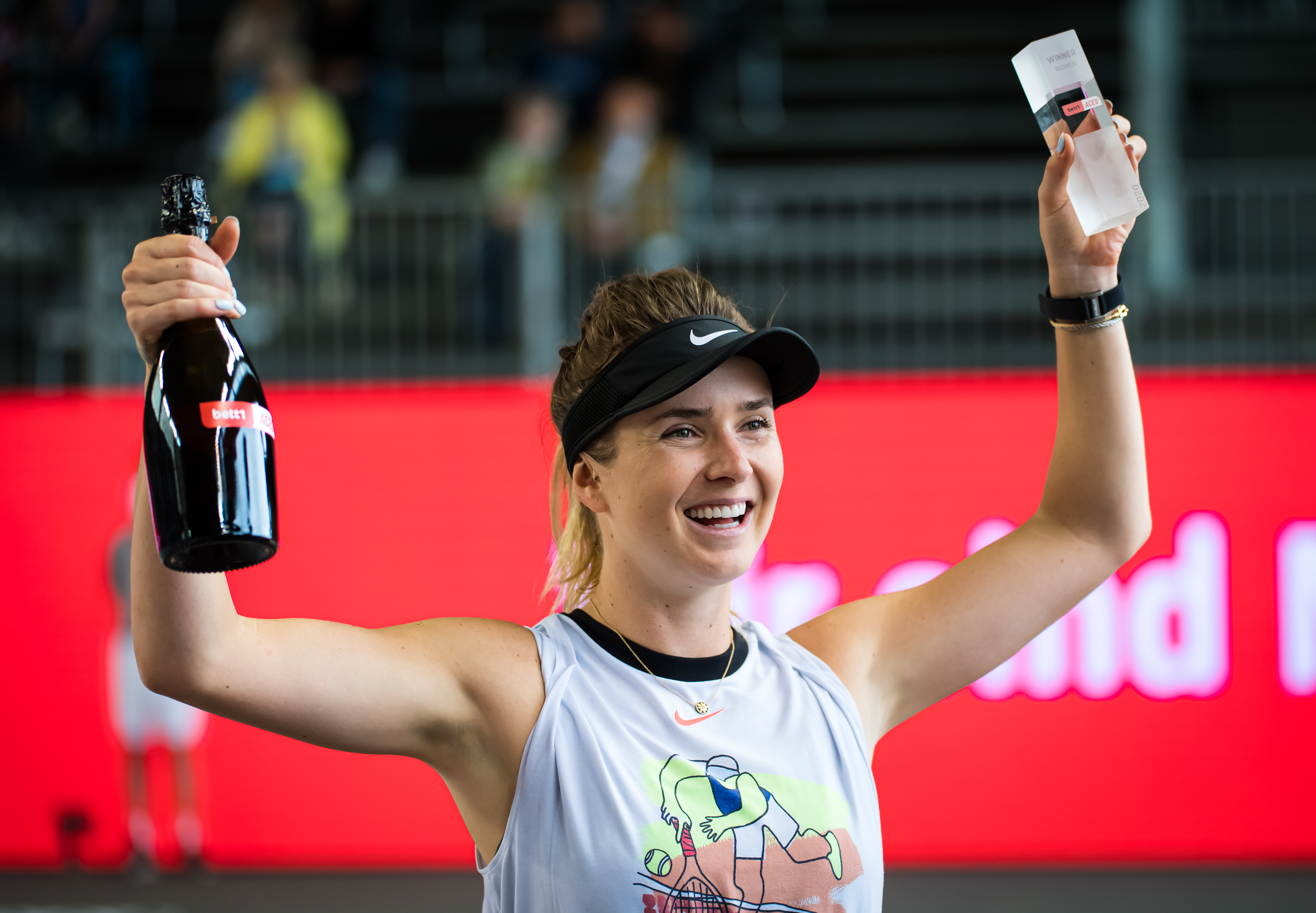 Svitolina wins first leg of Berlin exhibition
