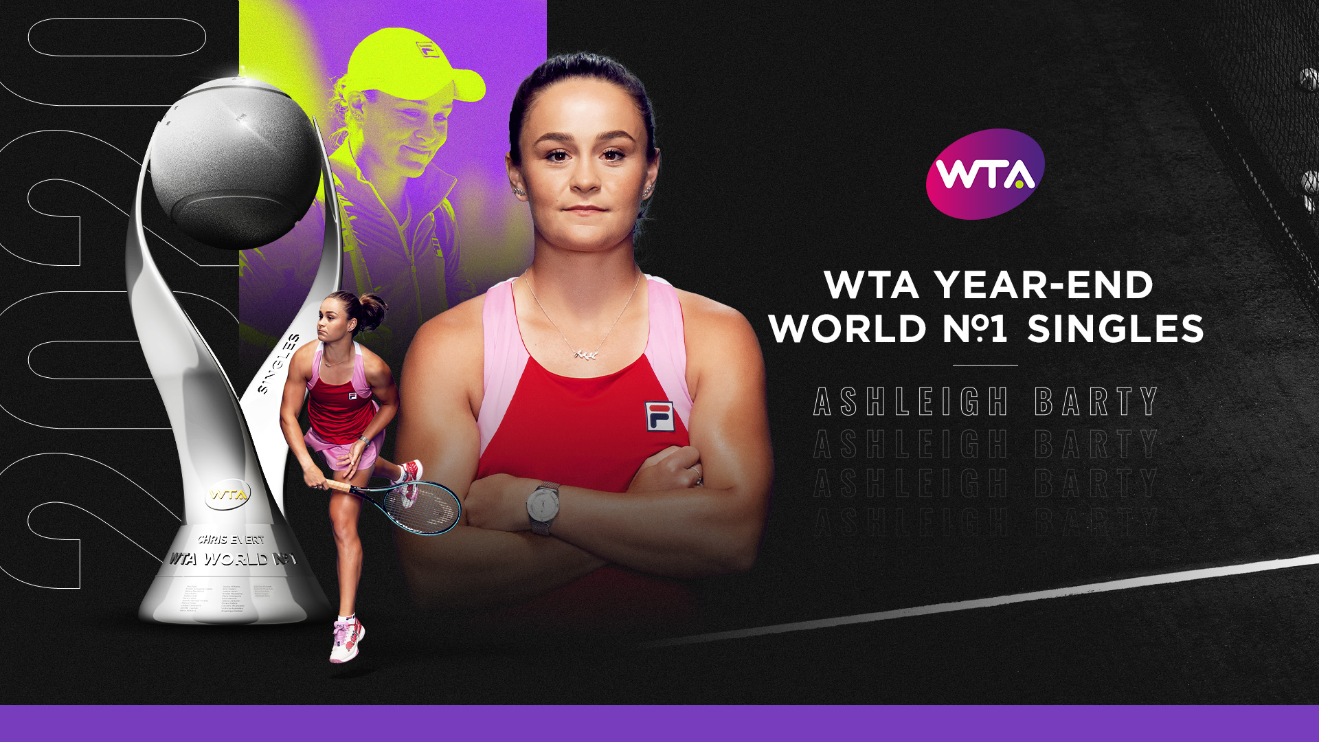 La WTA comunica Rankings de Final del Año 2020