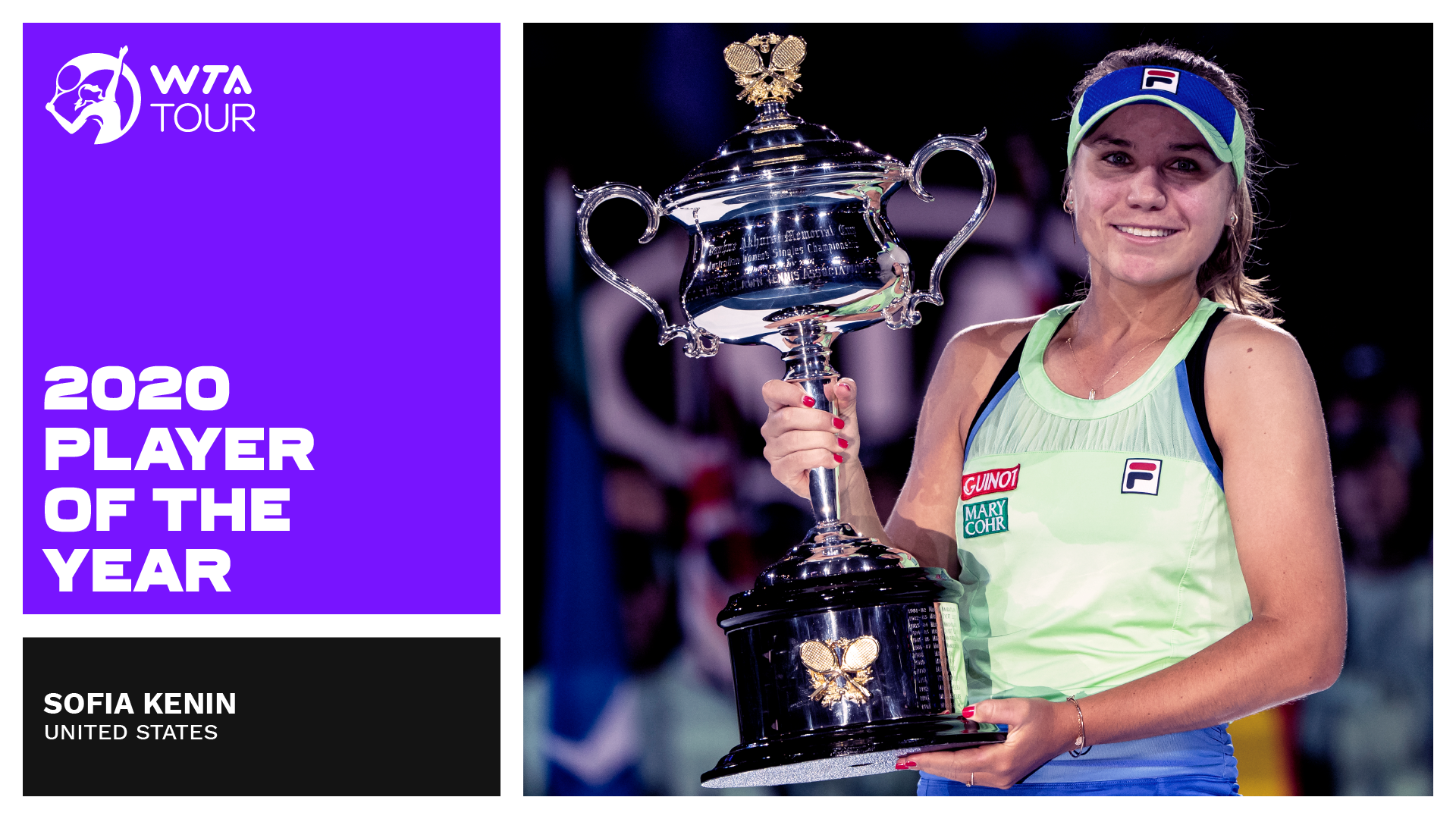 2020 WTA Player and Coach Awards revealed