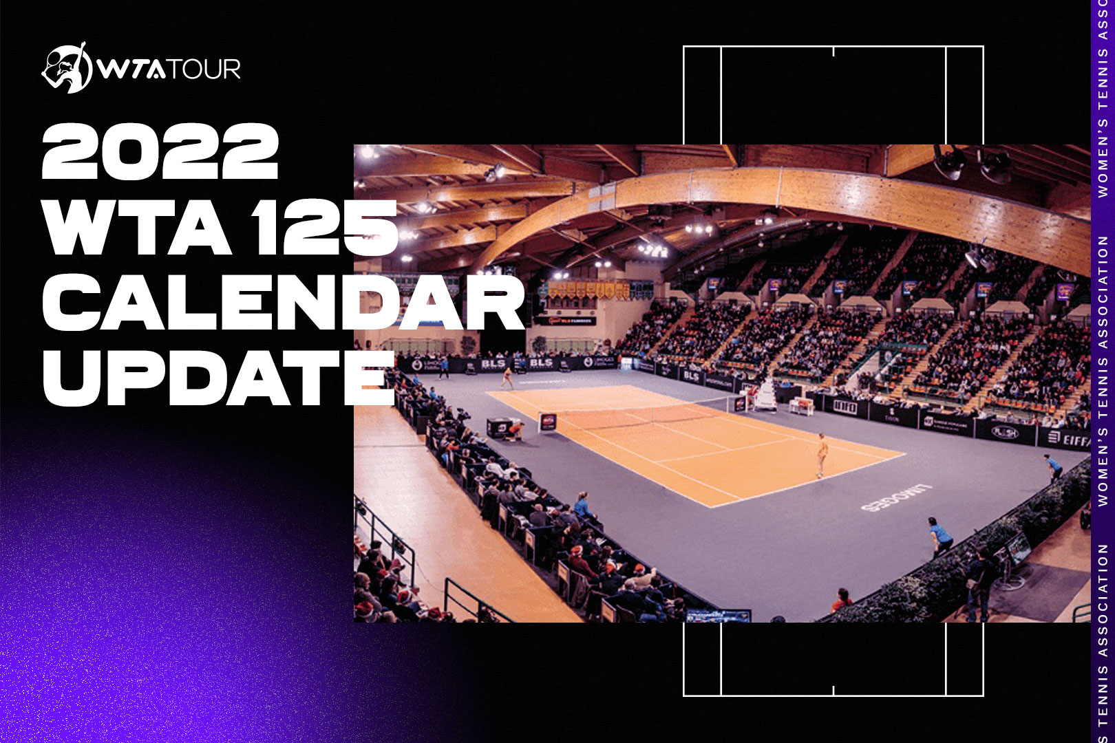 La WTA anuncia el calendario 125 para la temporada 2022