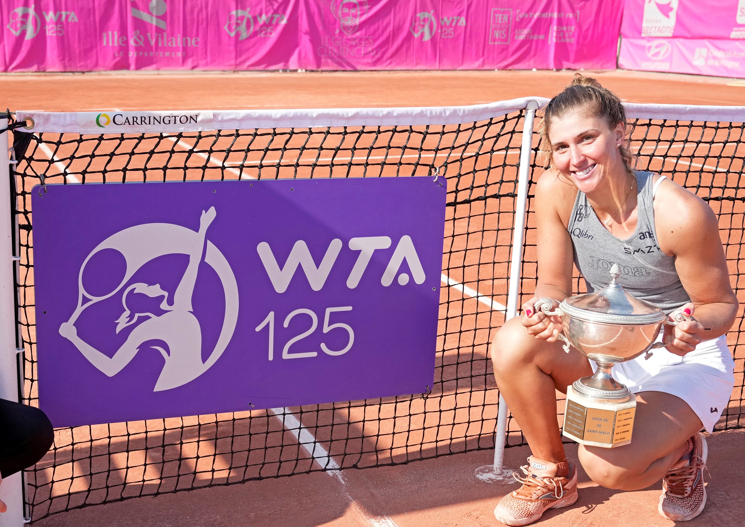 Haddad Maia wins biggest career title at WTA 125 Saint-Malo