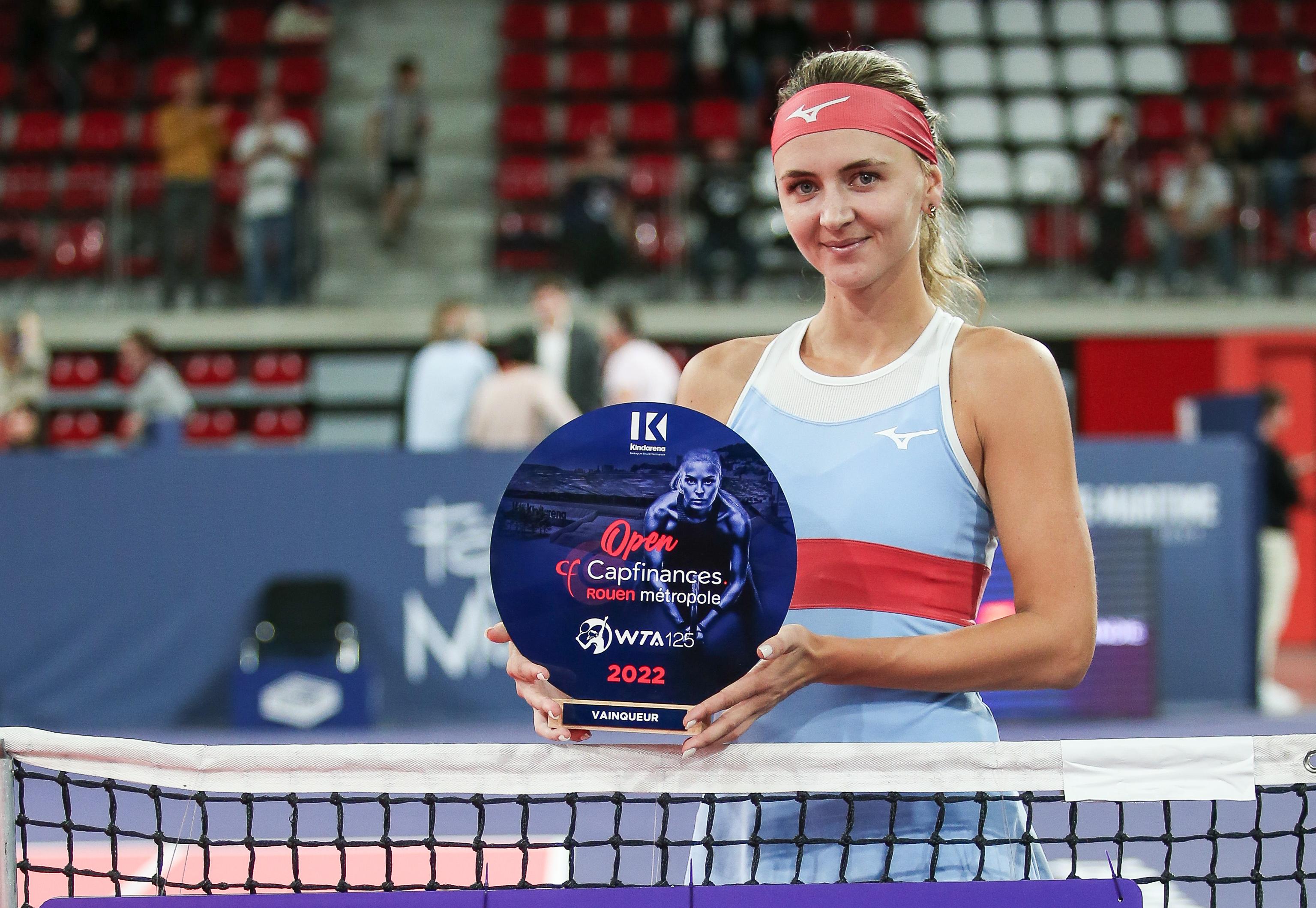Zanevska captures WTA 125 Rouen championship