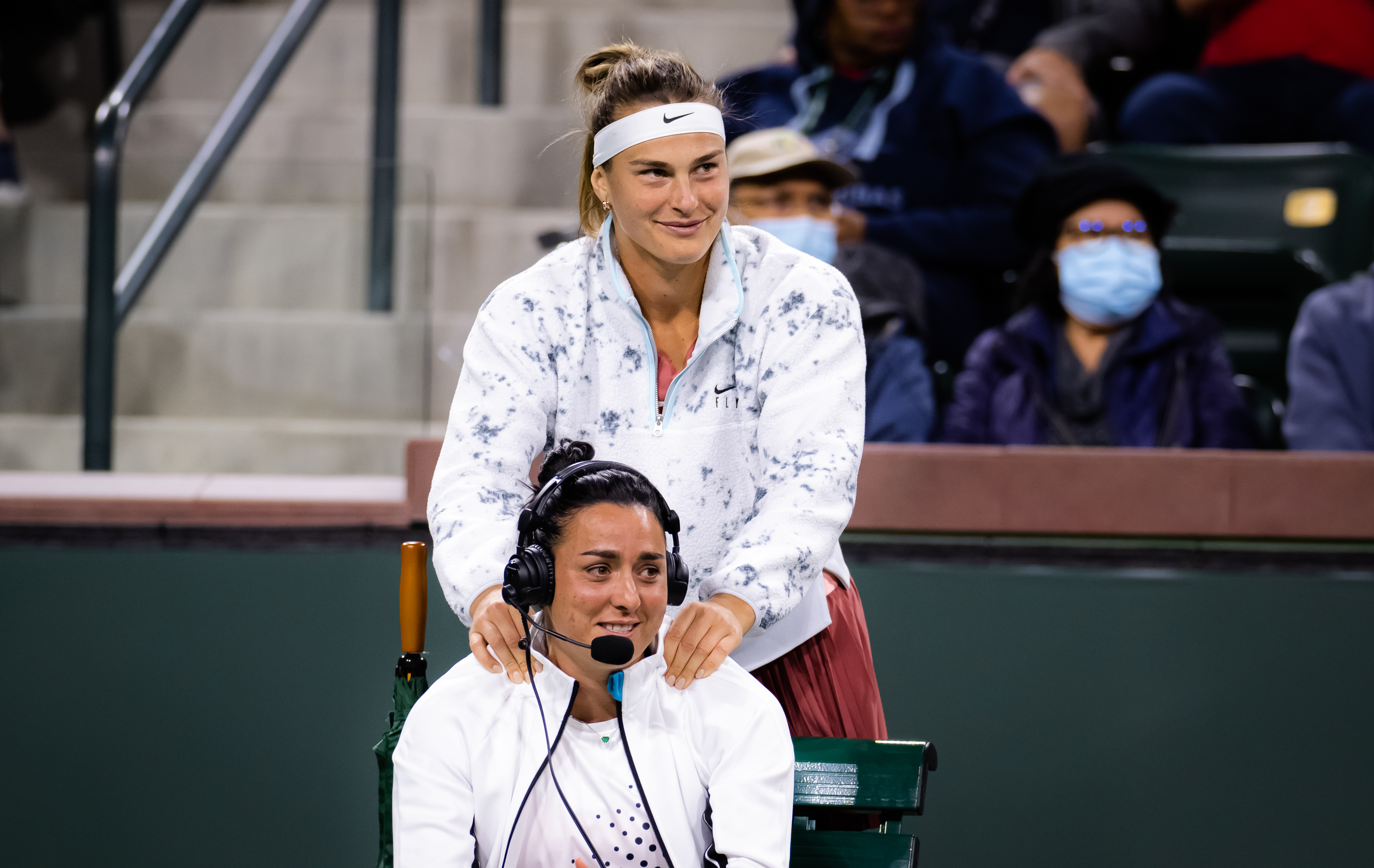 Bethanie Mattek-Sands previews Day 1 at the WTA Finals