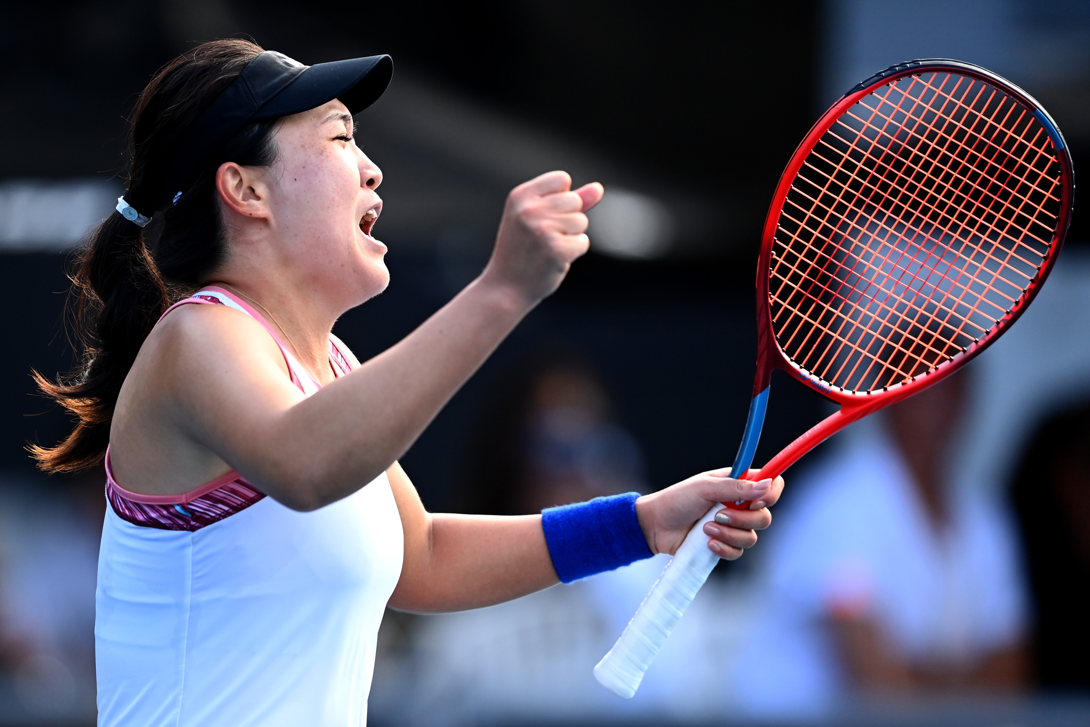 Auckland: Zhu saves match point, outlasts Brengle