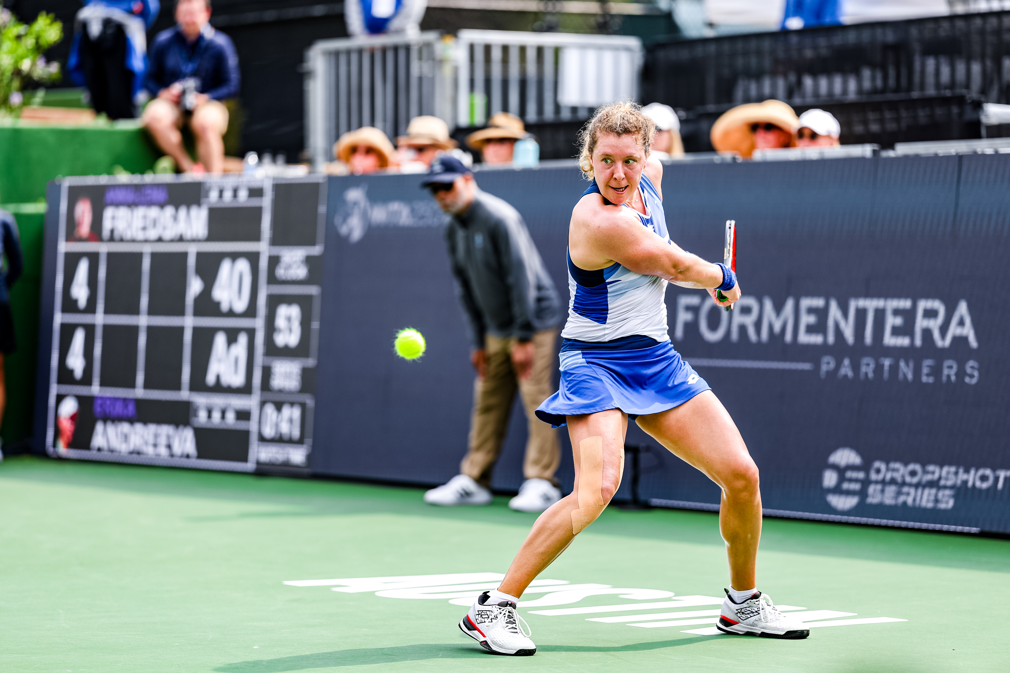 Austin: Friedsam saves match point, quells Andreeva in over three hours