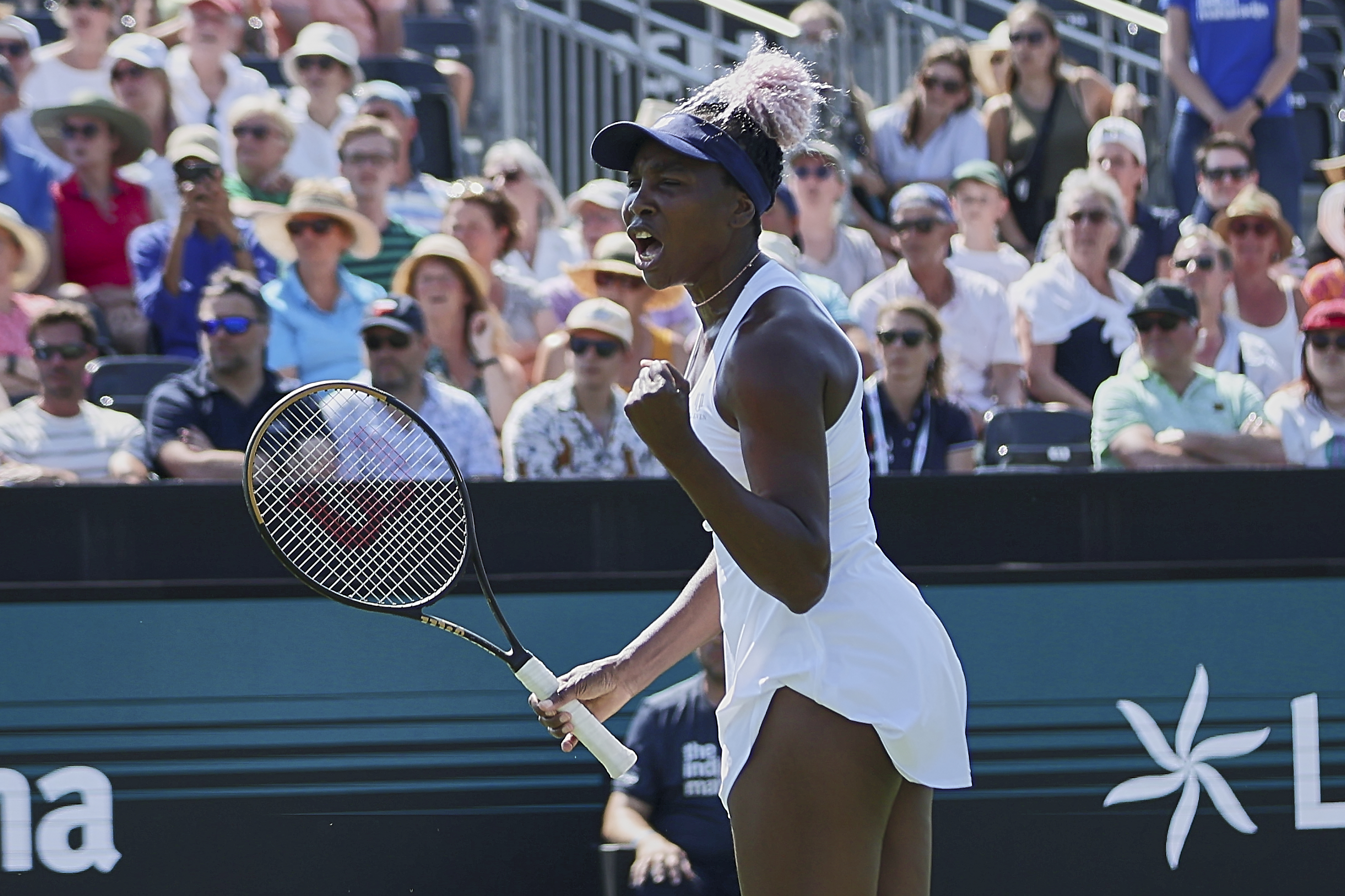 With Serena on hand, Venus falls to Naef in 's-Hertogenbosch opener