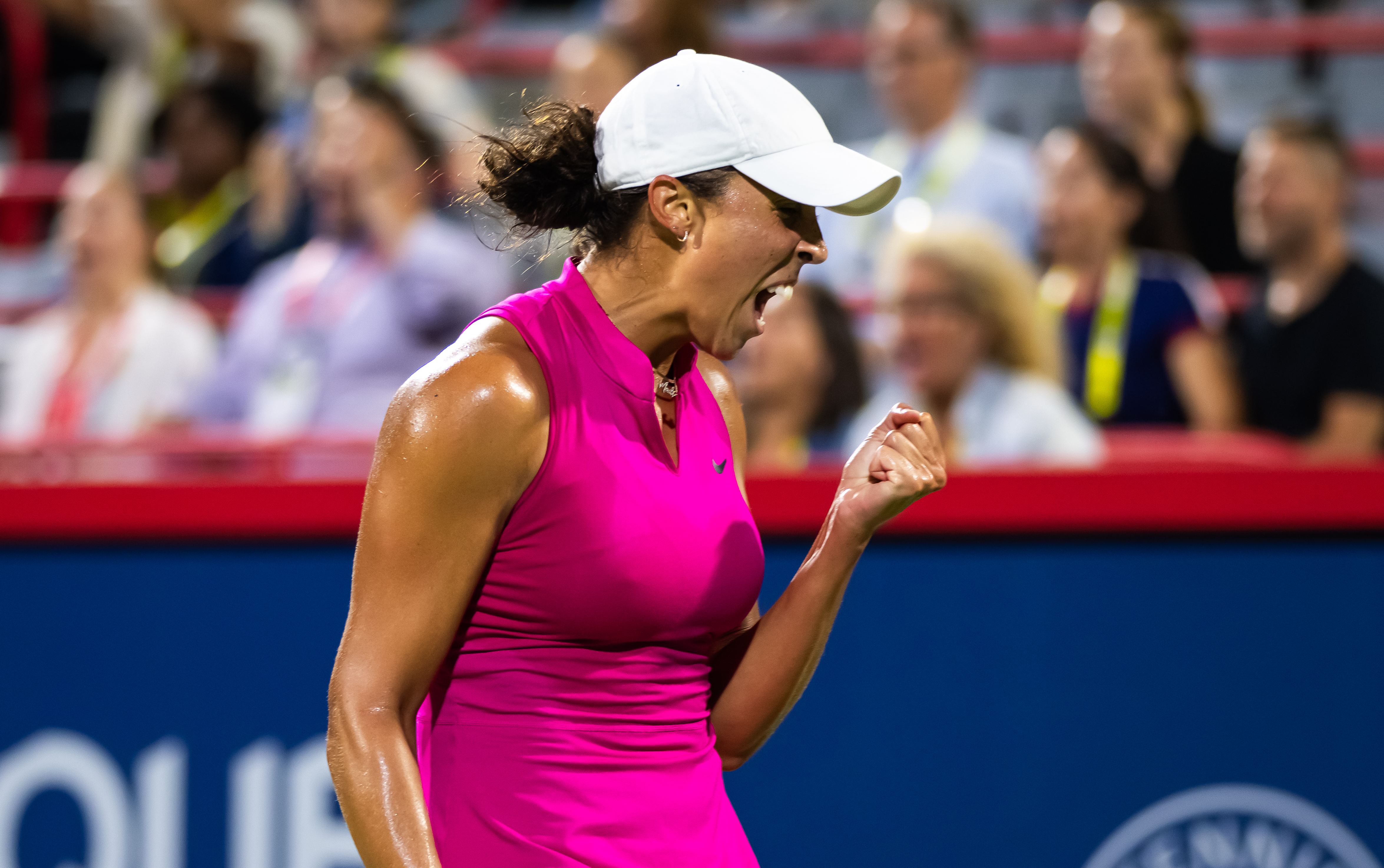 Keys holds off Venus Williams in Montreal opener; Brady saves match points