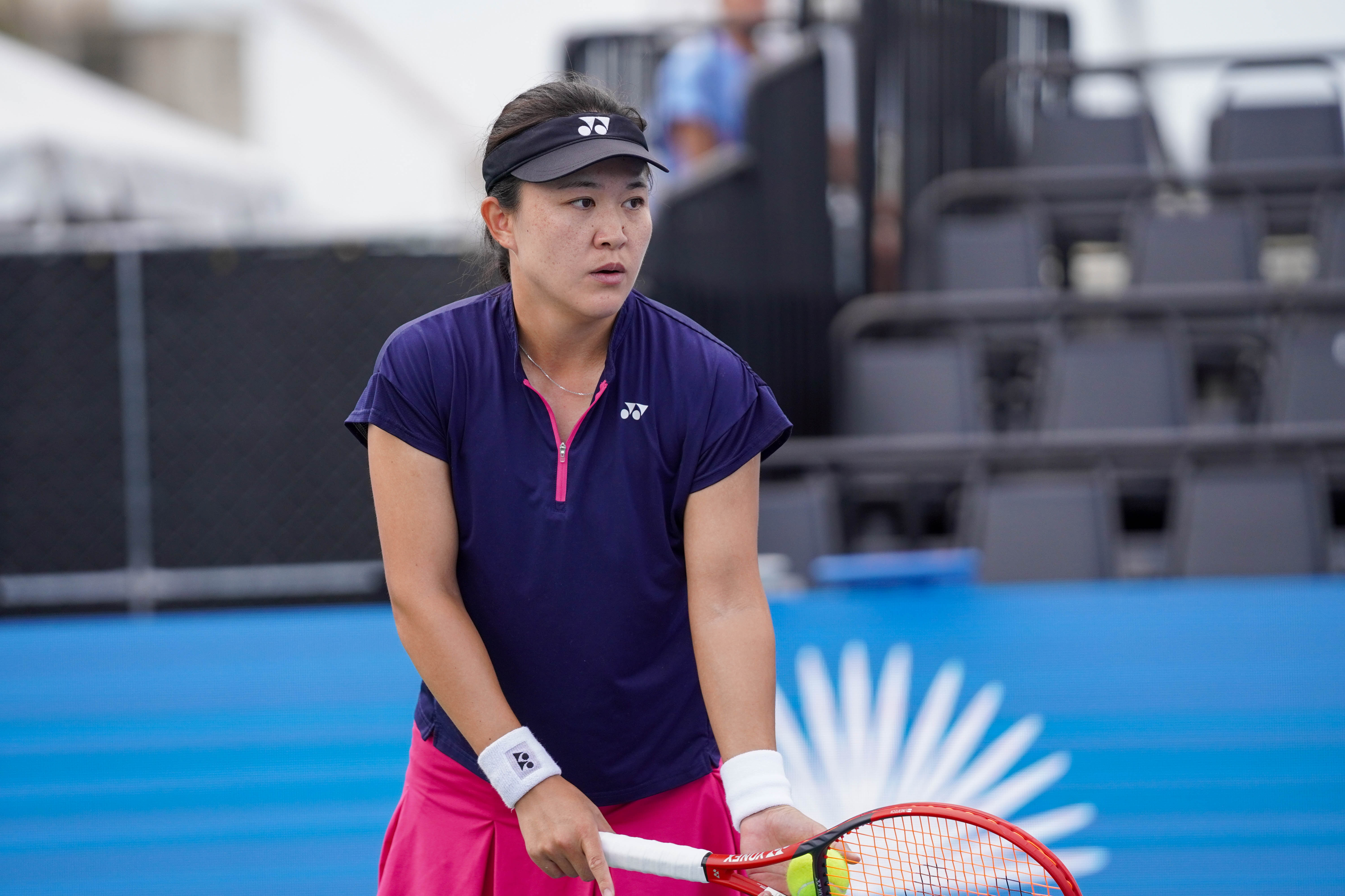 Zhu knocks out No.1 seed Garcia to reach Cleveland semifinals