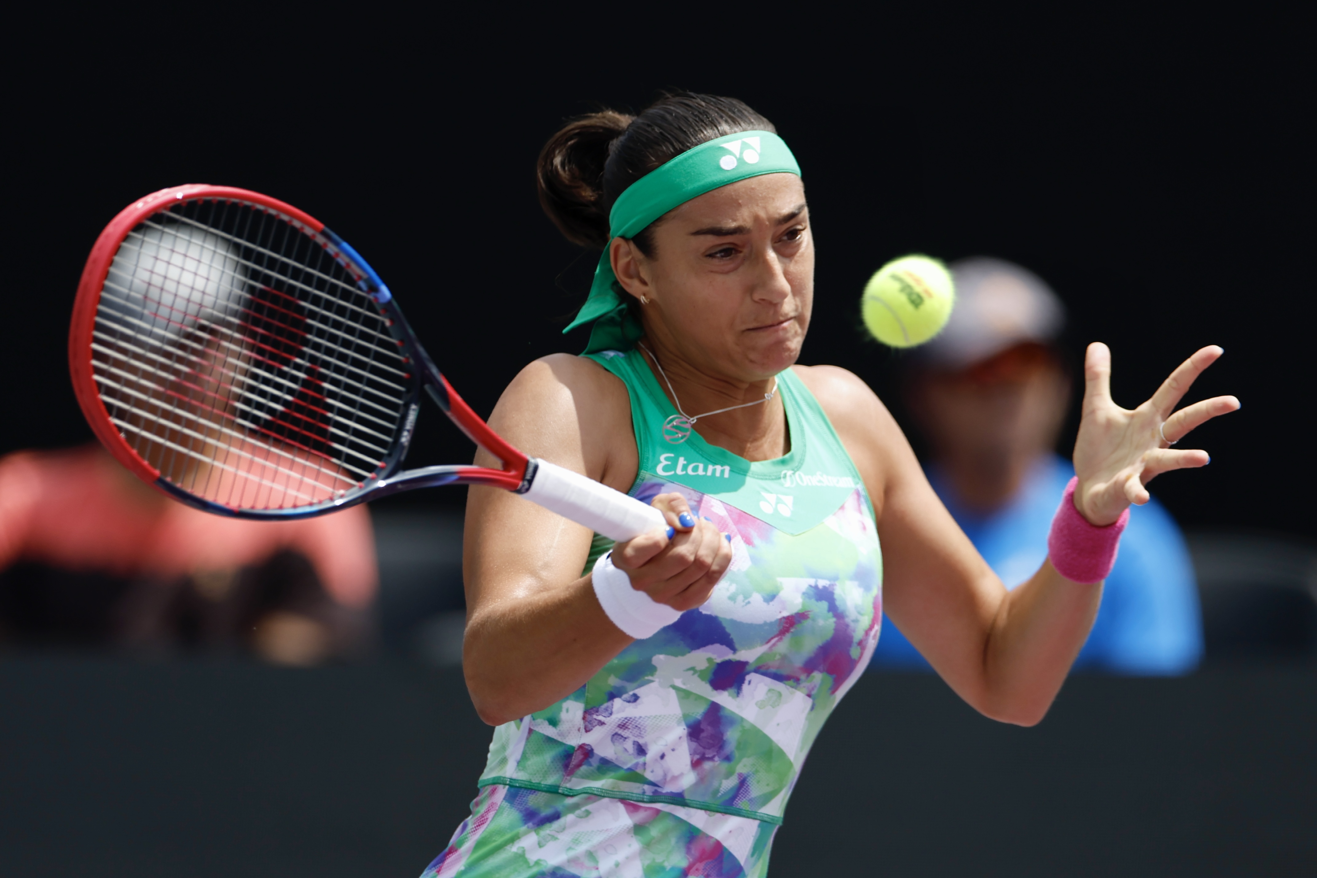 Garcia saves match points, stays unbeaten vs. Sasnovich