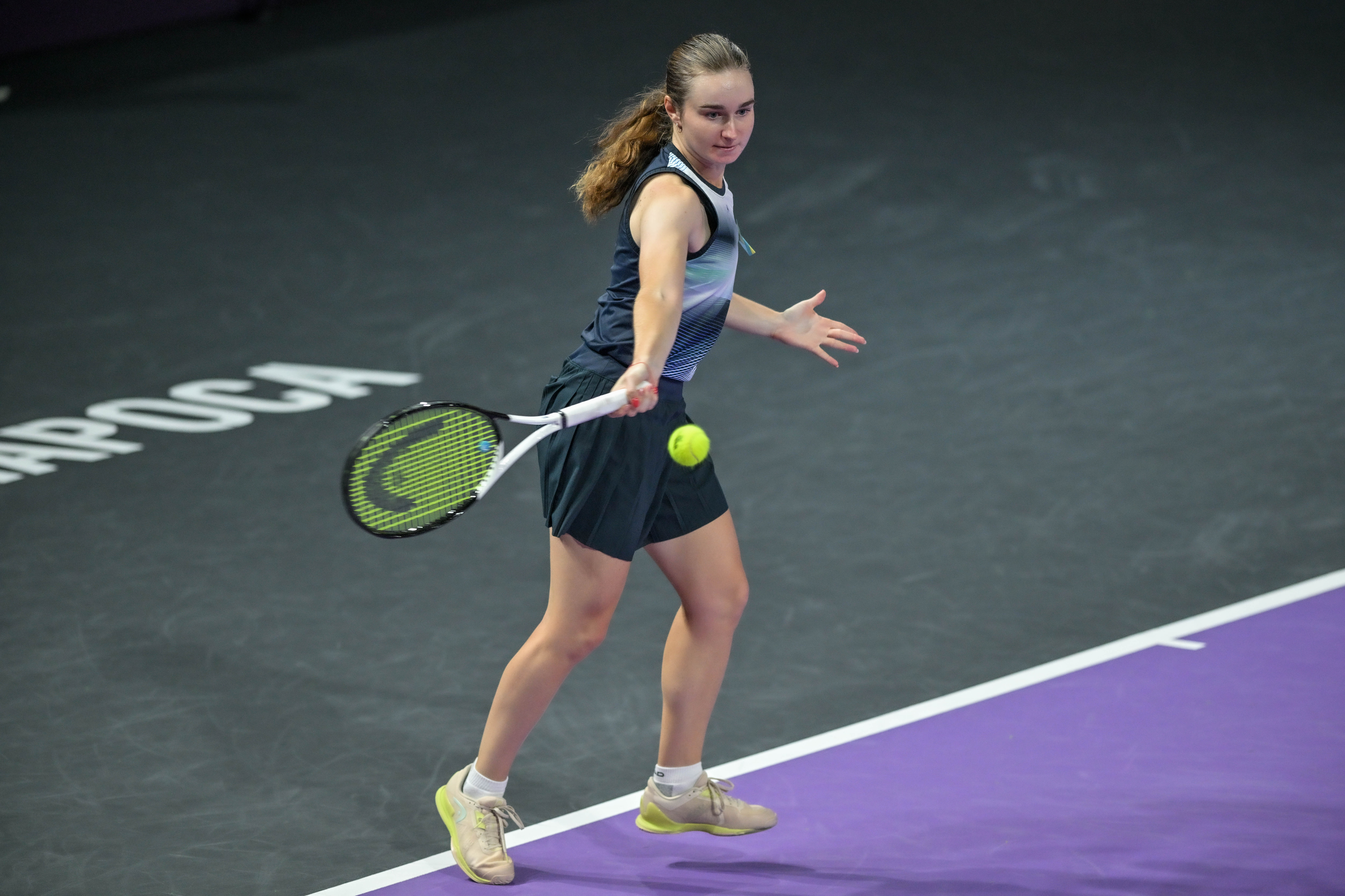 Ukraine's Snigur overcomes Friedsam to reach first WTA quarterfinal