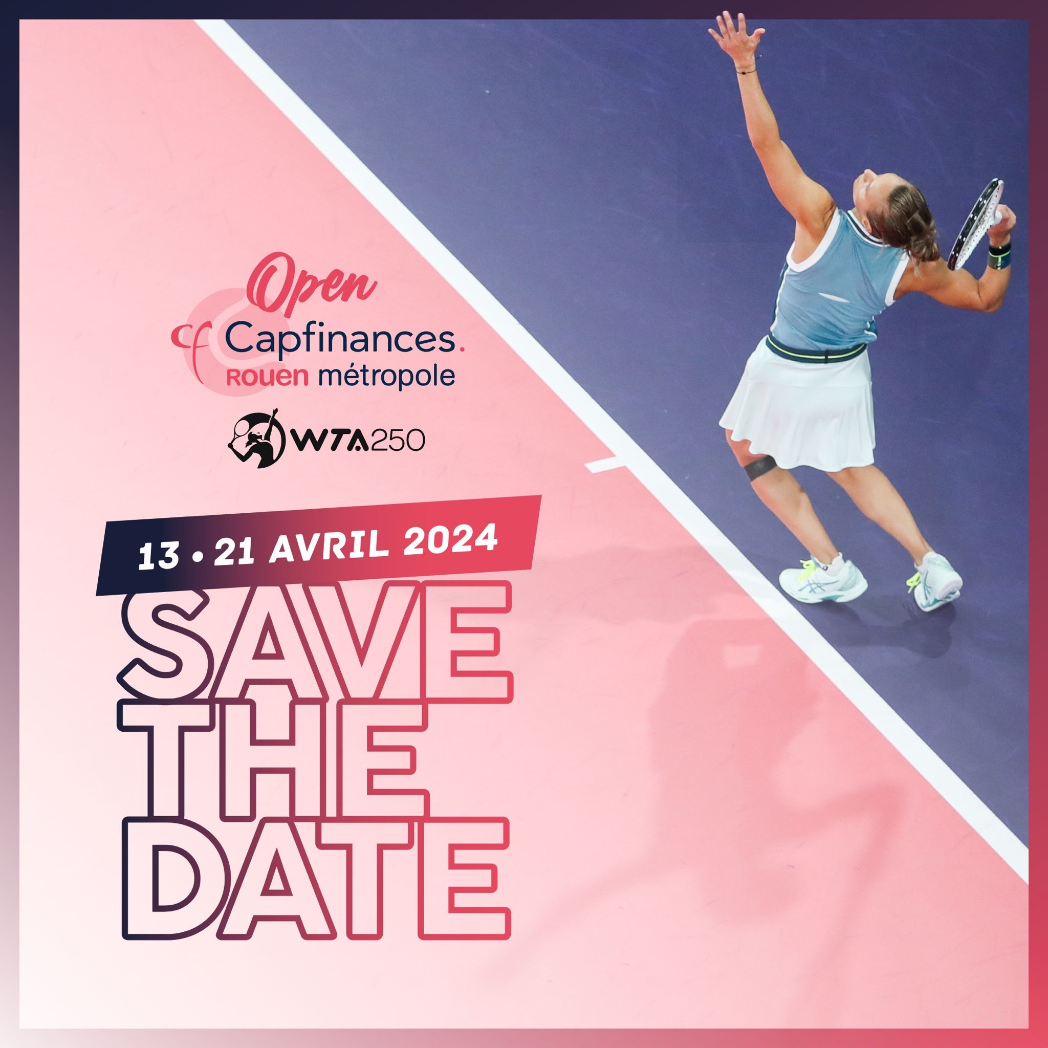New 250 tournament in Rouen, France added to 2024 Hologic WTA Tour calendar