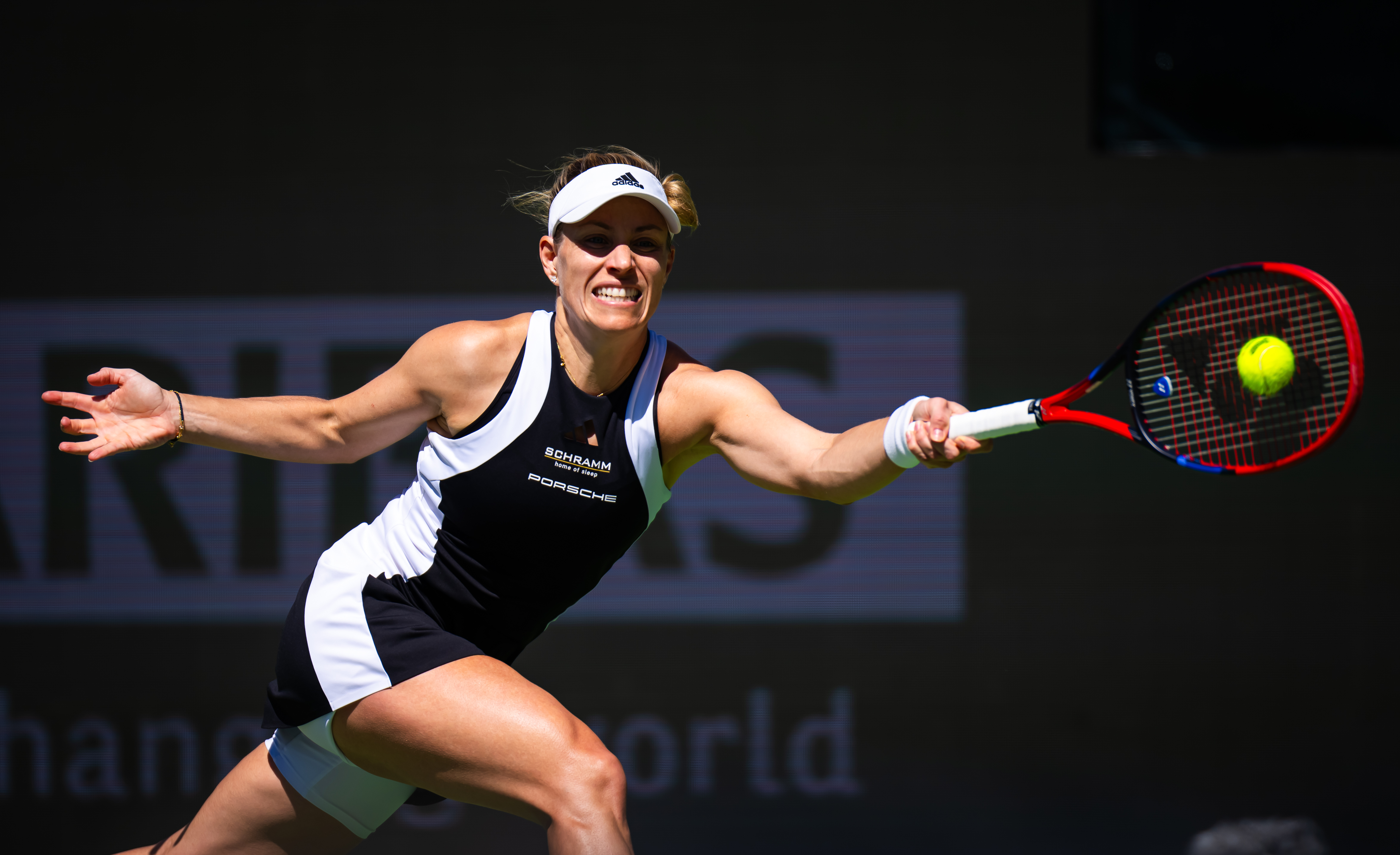 Kerber upsets Ostapenko in Indian Wells for first Top 10 win since 2021