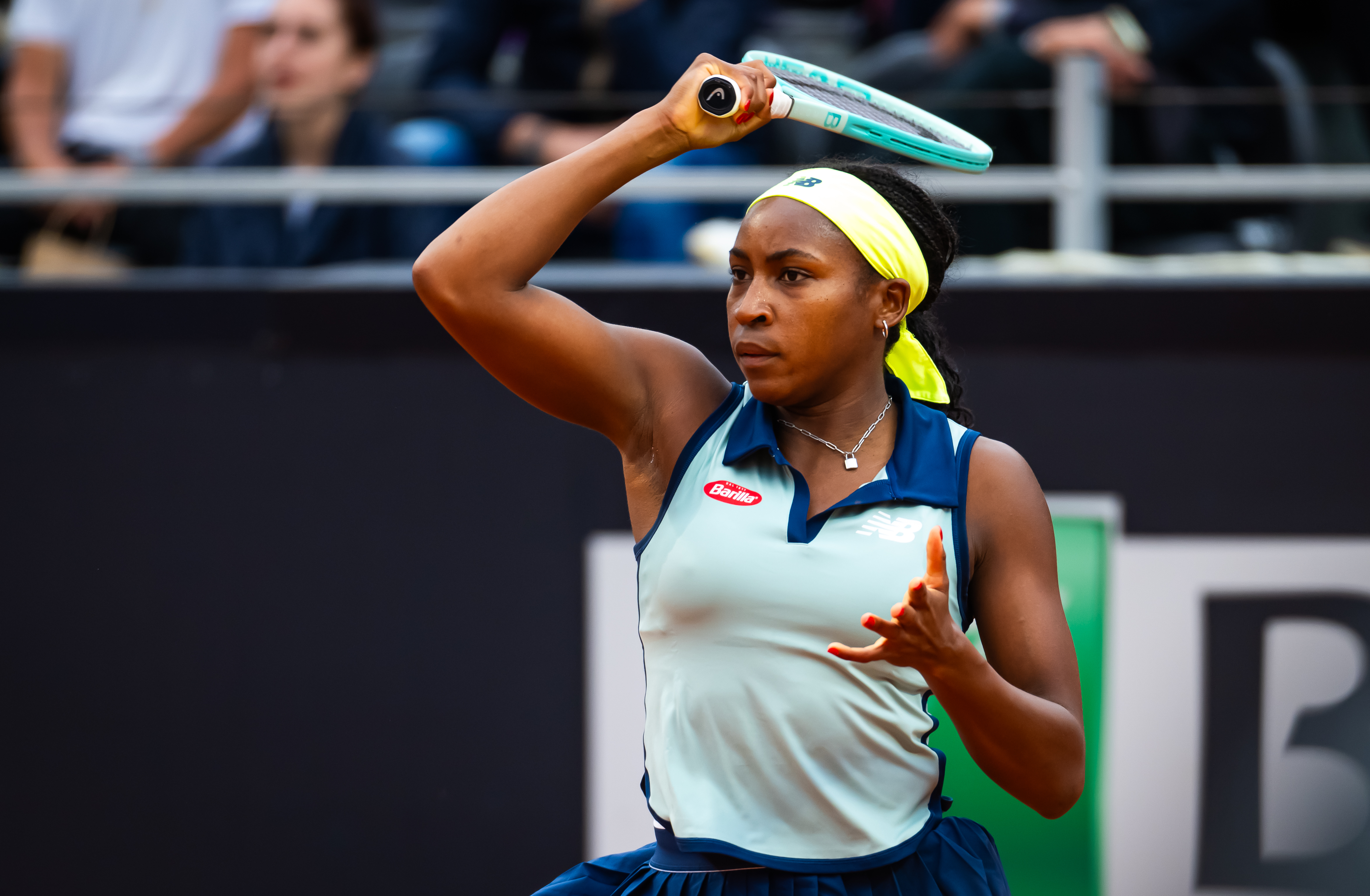 Gauff working to shore up her serve before the French Open