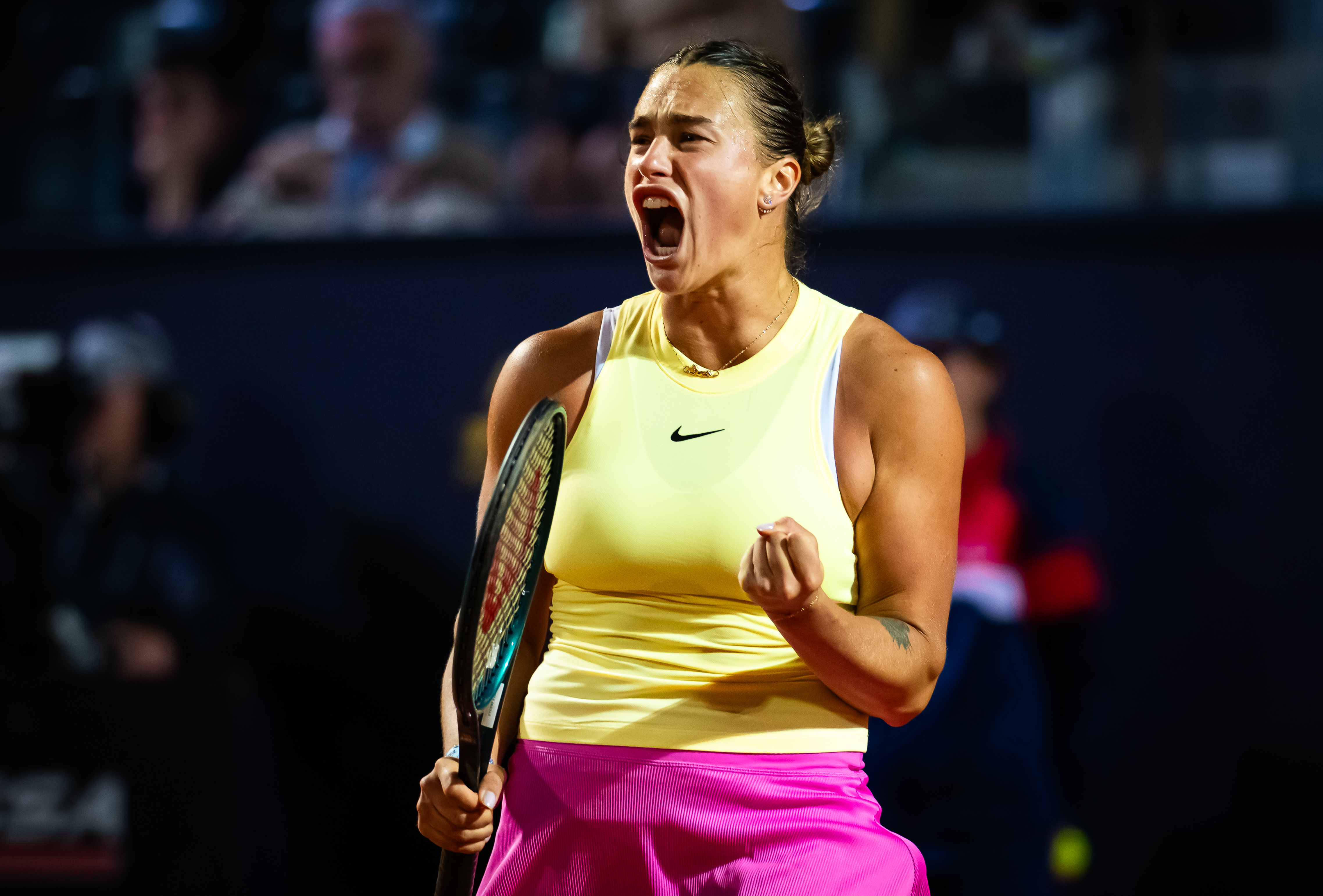 Sabalenka saves three match points to beat Svitolina in late-night thriller