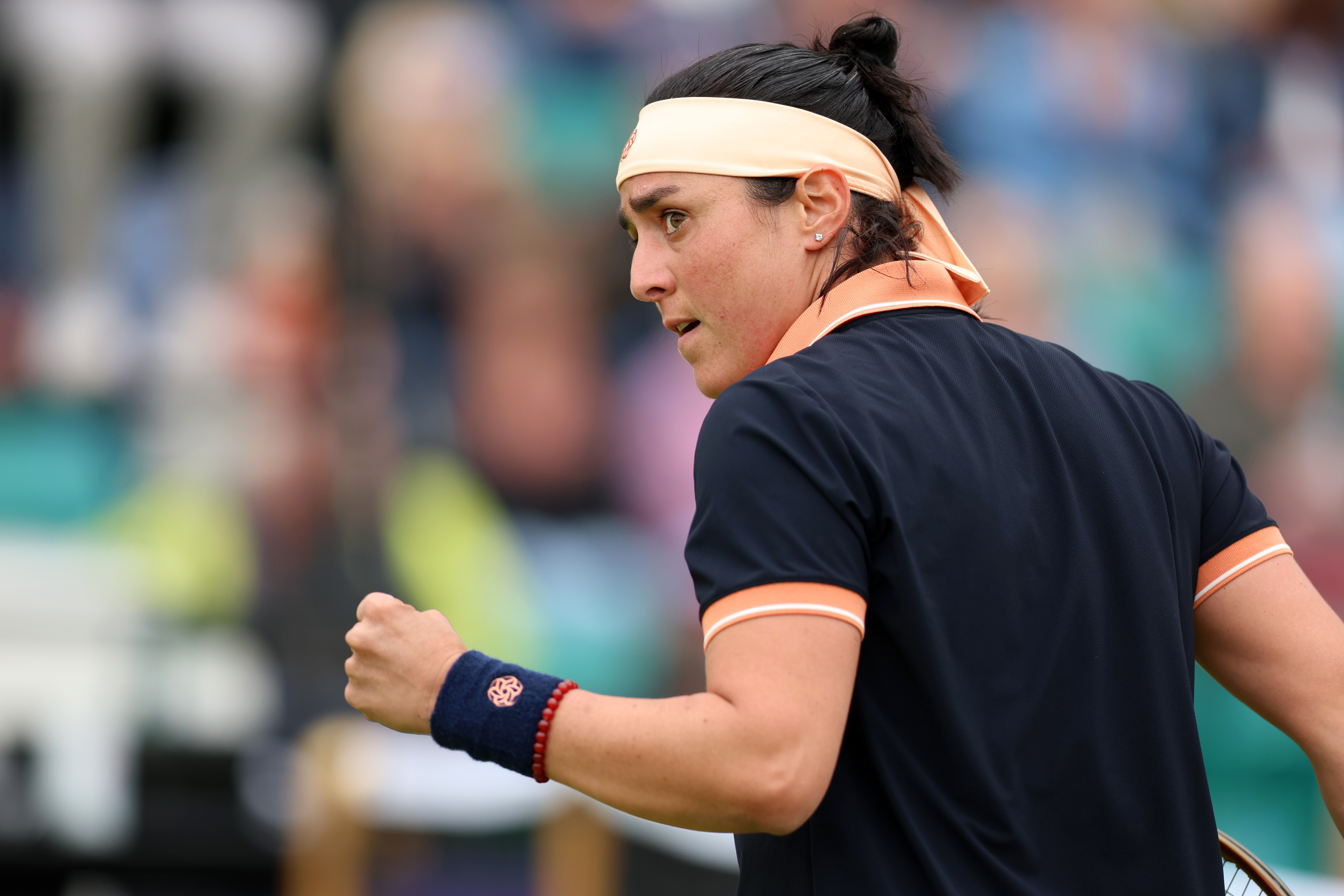 Top seed Jabeur sweeps past Osorio into Nottingham second round