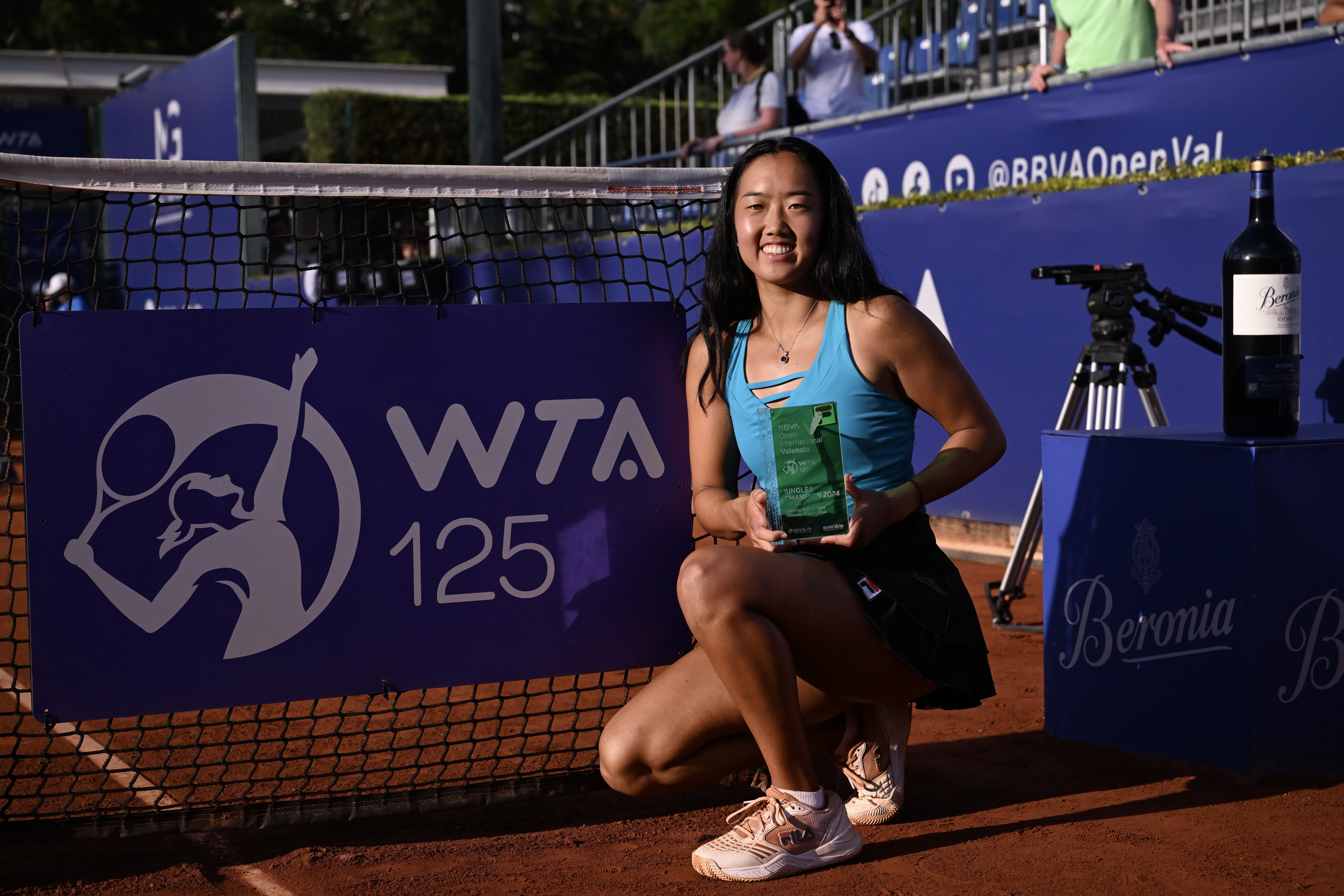 Li claims first WTA 125 title of career in Valencia