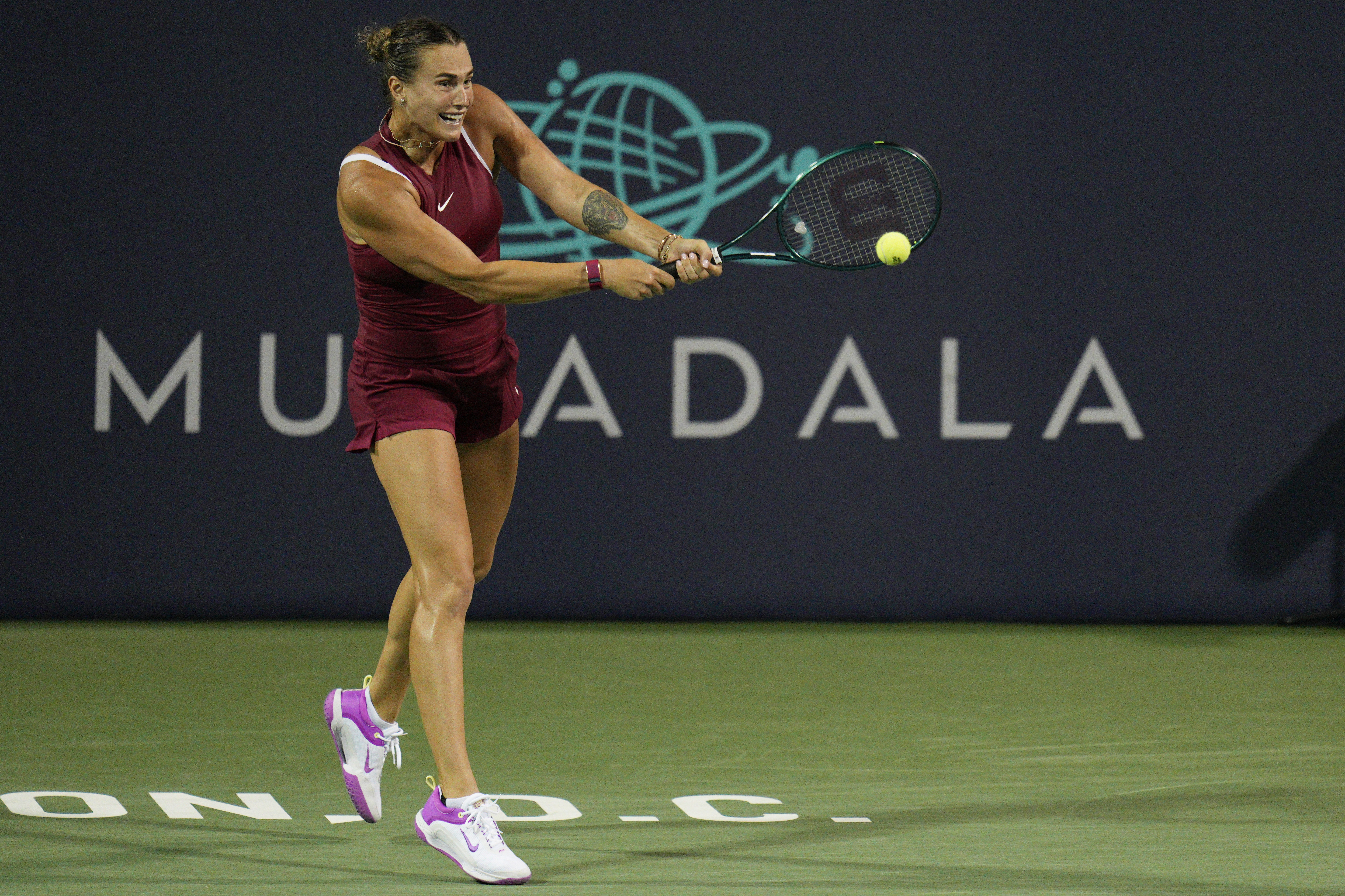 Behind strong return of serve, Sabalenka reaches Washington semifinals