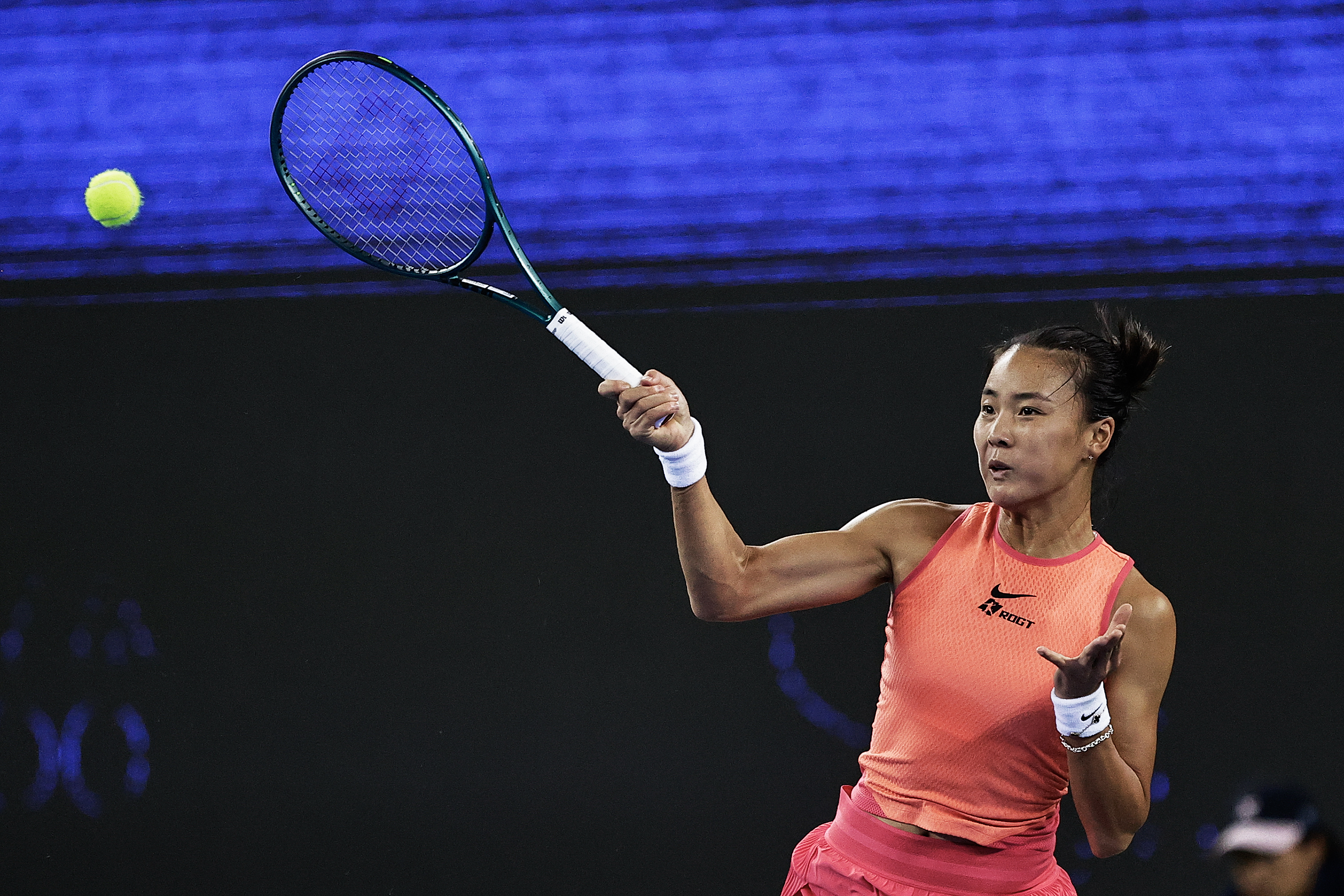 Yuan pulls off comeback from 6-1, 2-0 down vs. Burel in Wuhan opener